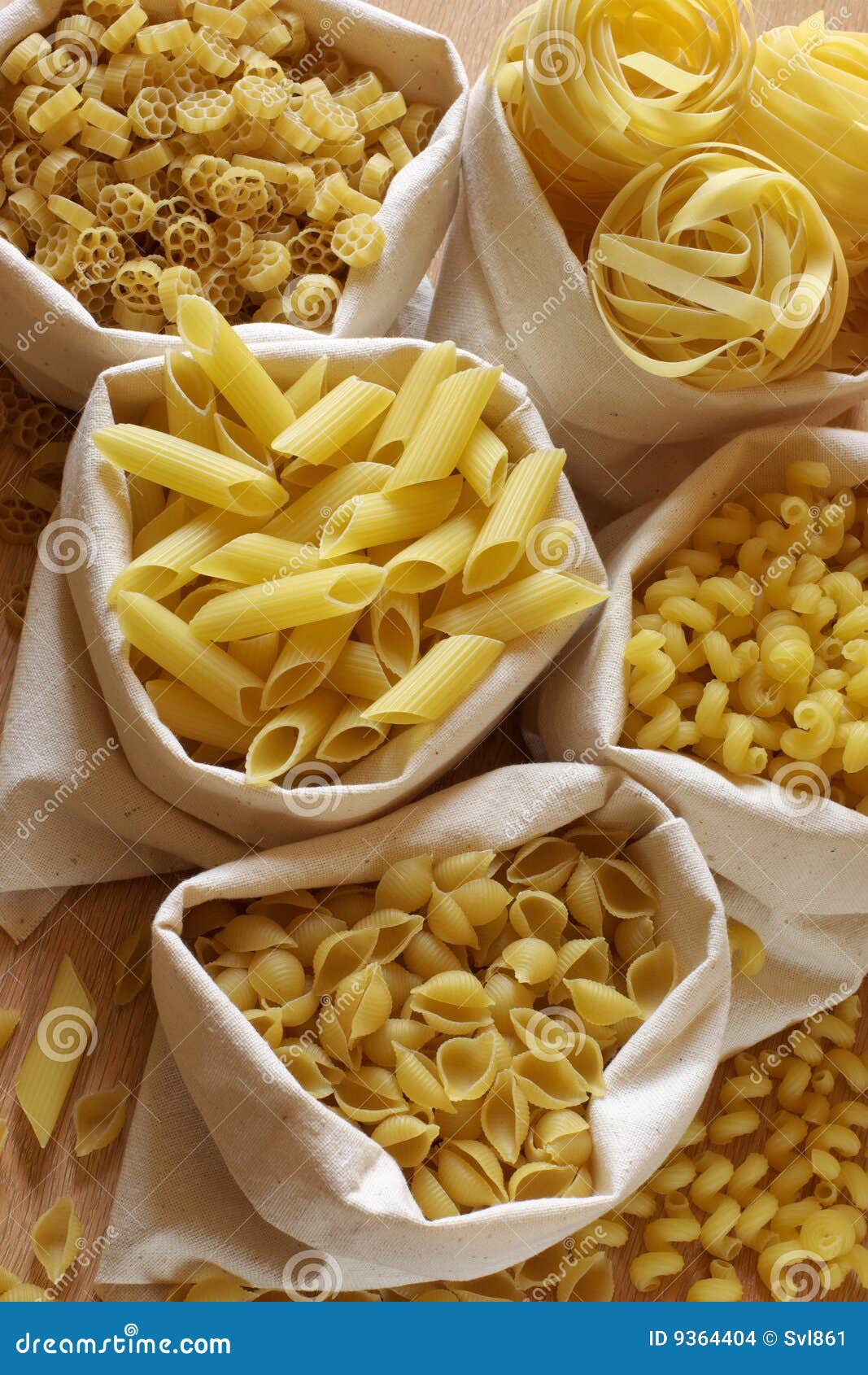 Assorted pasta stock photo. Image of assortment, spiral - 9364404