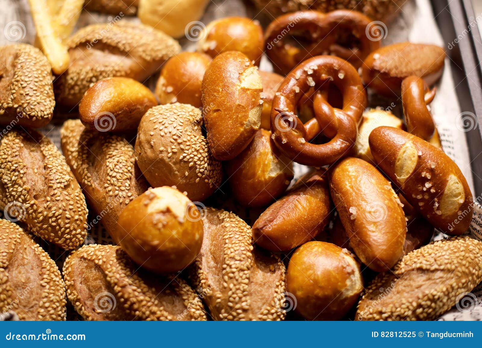 Assorted Pastries in Buffet Stock Image - Image of breakfast, breads ...