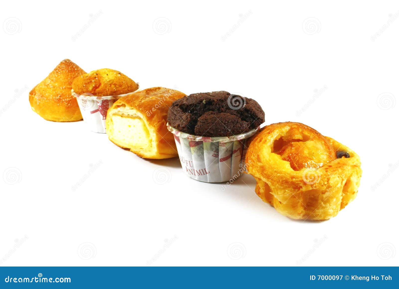 Assorted Pastries and Cakes Stock Image - Image of glazed, lunch: 7000097