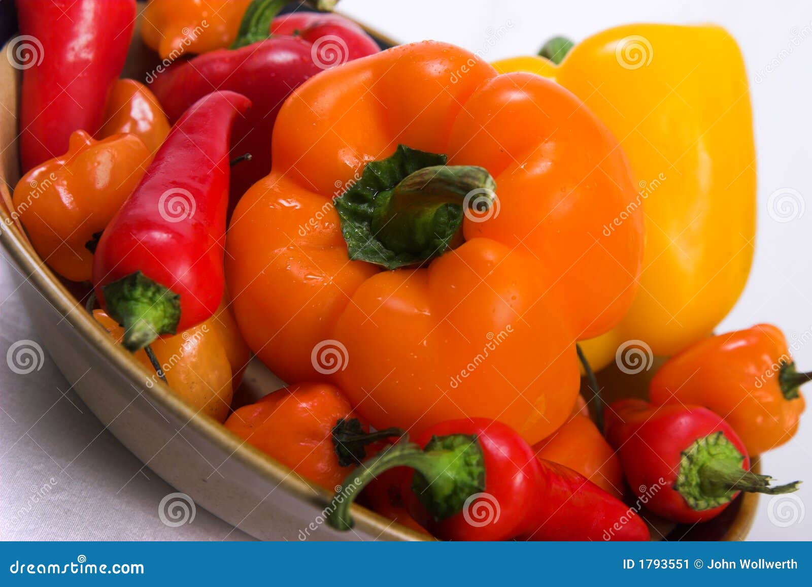 Assorted peppers stock image. Image of bell, taste, tart - 1793551