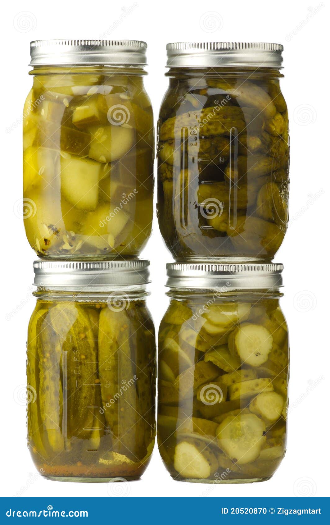 Assorted pickles stock photo. Image of kitchen, preserves - 20520870