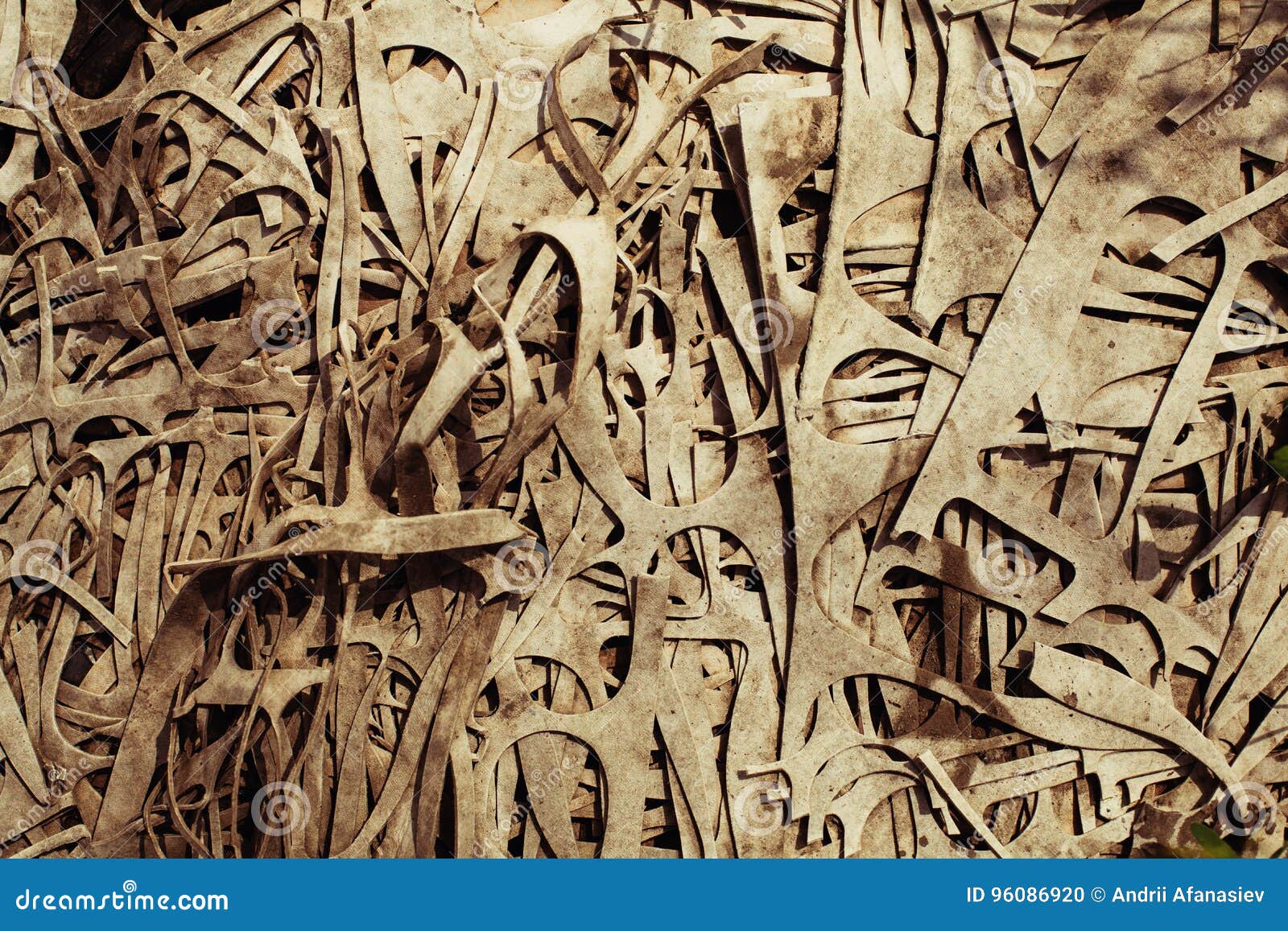 Assorted Pieces of Skin. Rawhide. Leather Pieces. Pieces of Colored ...