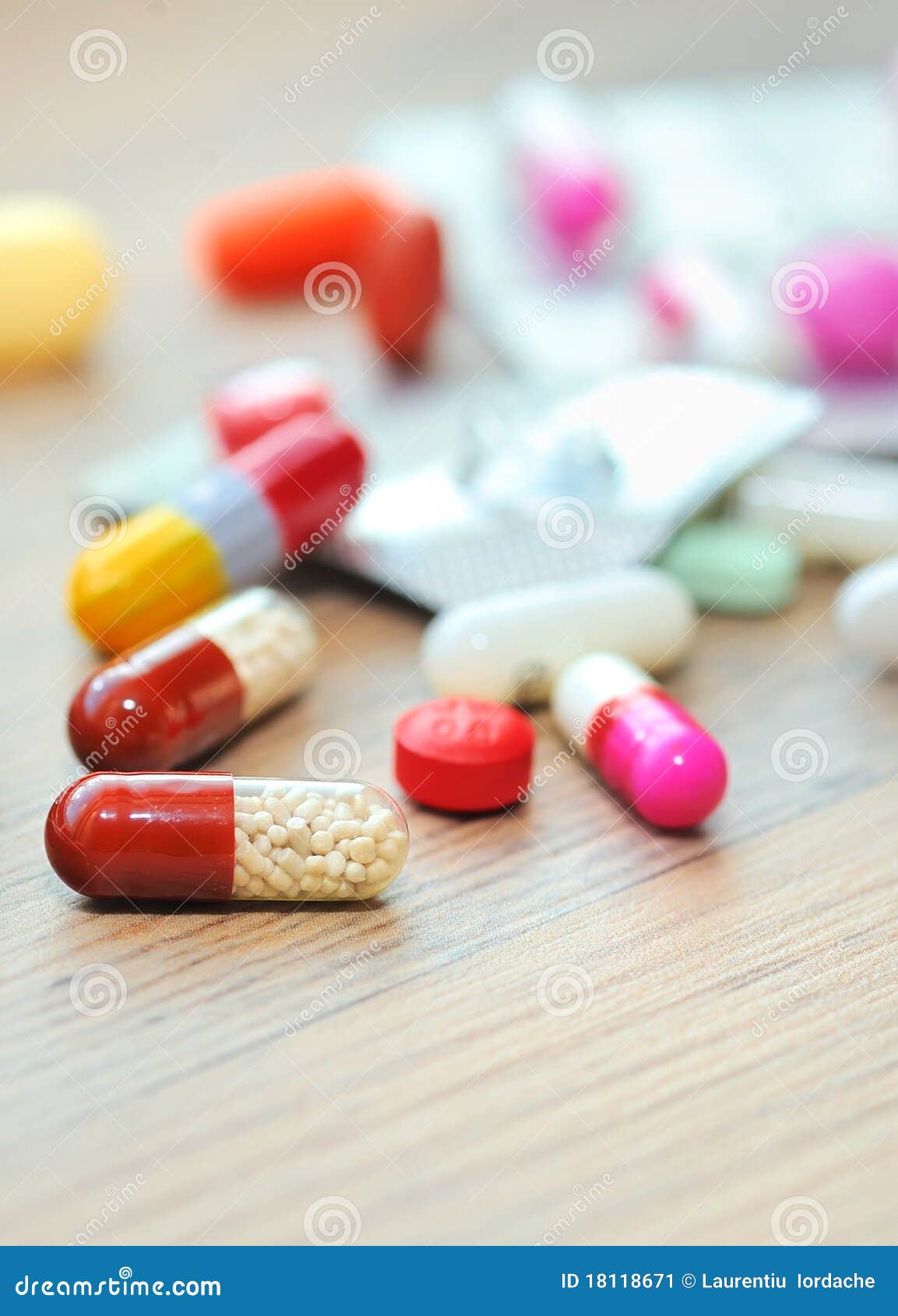 Assorted pills stock image. Image of medicine, care, medical - 18118671