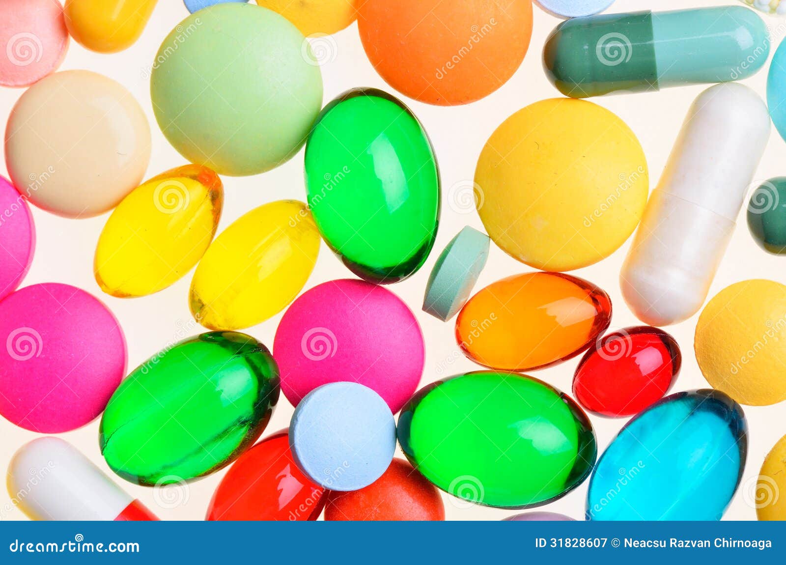 Assorted pills stock image. Image of care, help, painkiller - 31828607