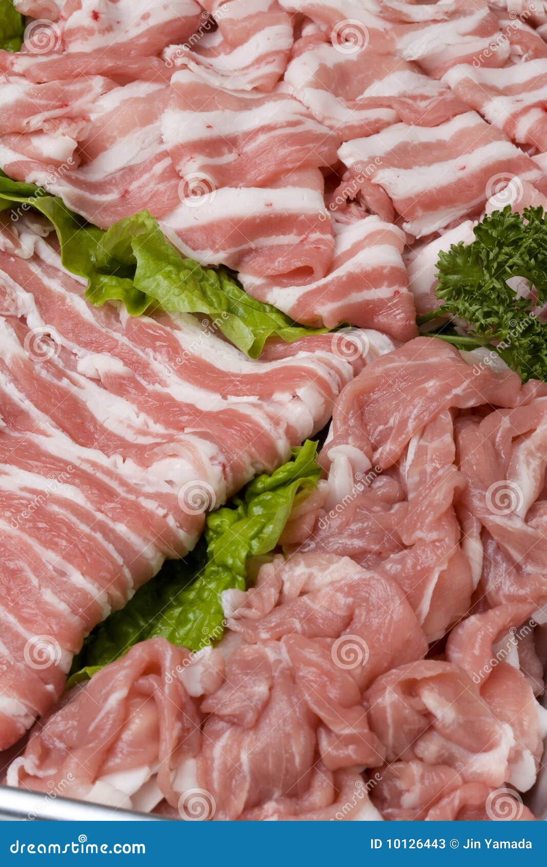 Assorted Pork Meats stock image. Image of back, belly - 10126443