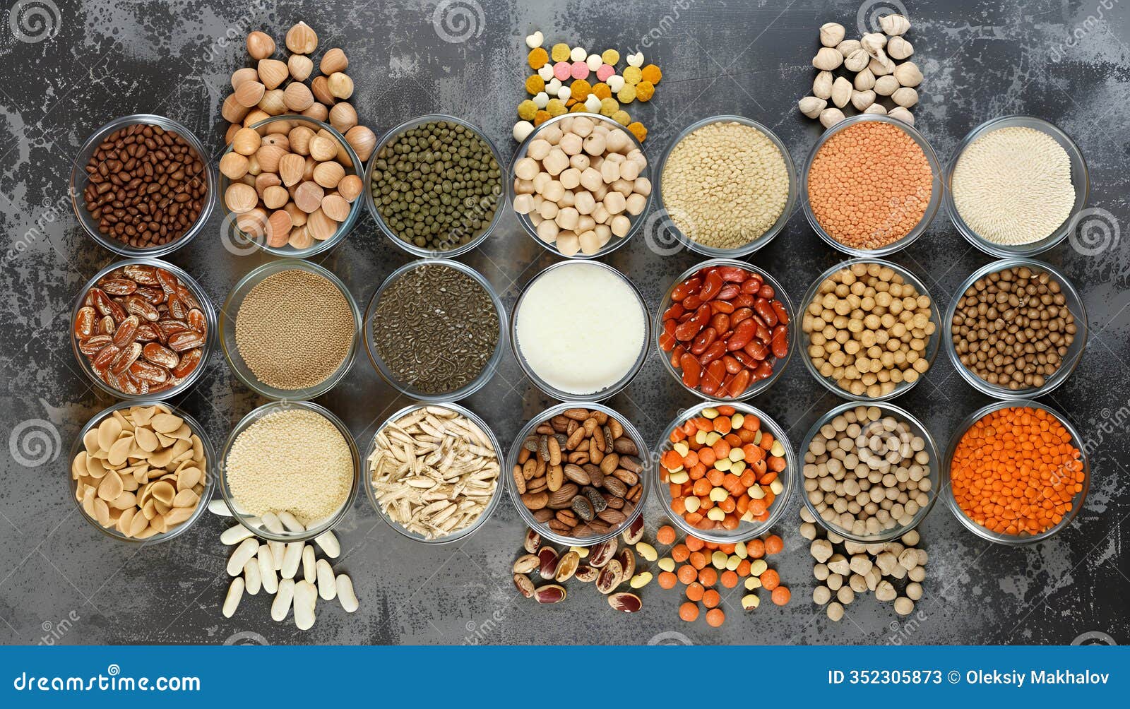 Assorted of Protein Food Source Stock Image - Image of diet, product ...