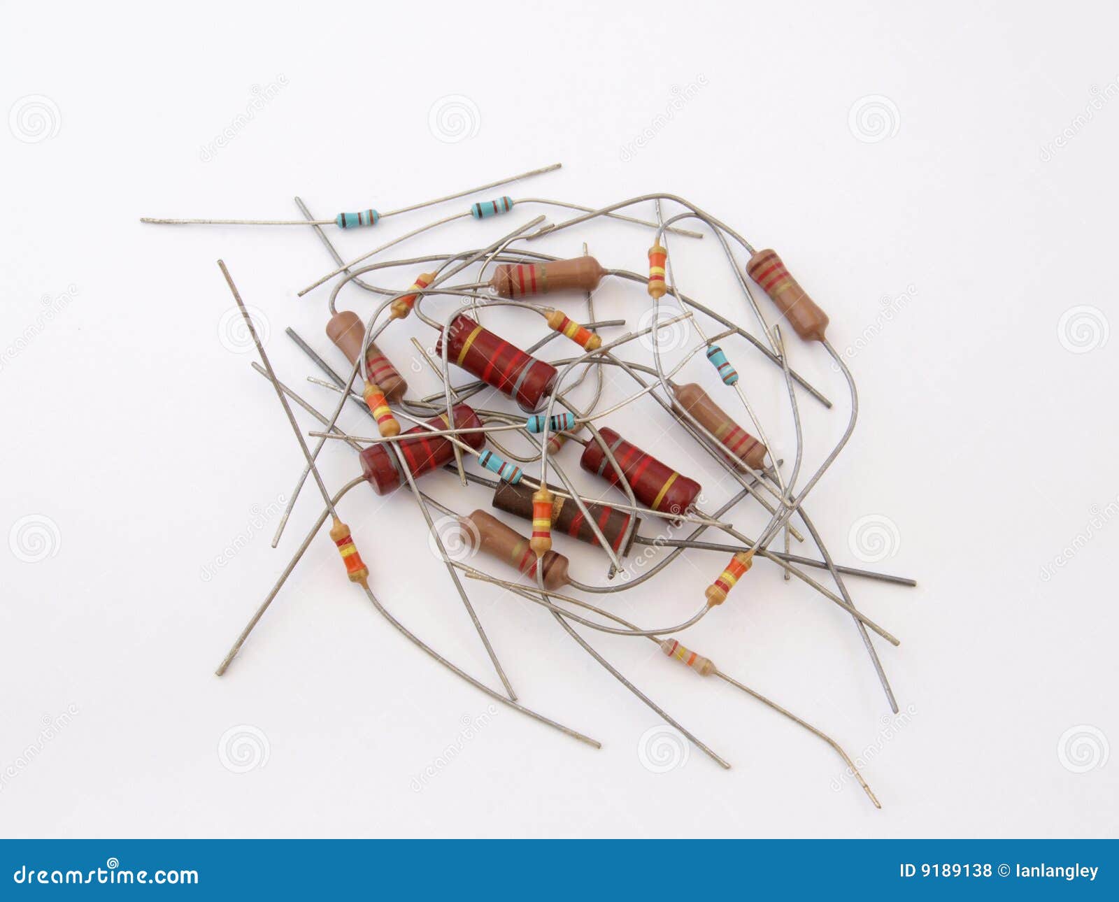 Assorted resistors stock photo. Image of board, electrical - 9189138