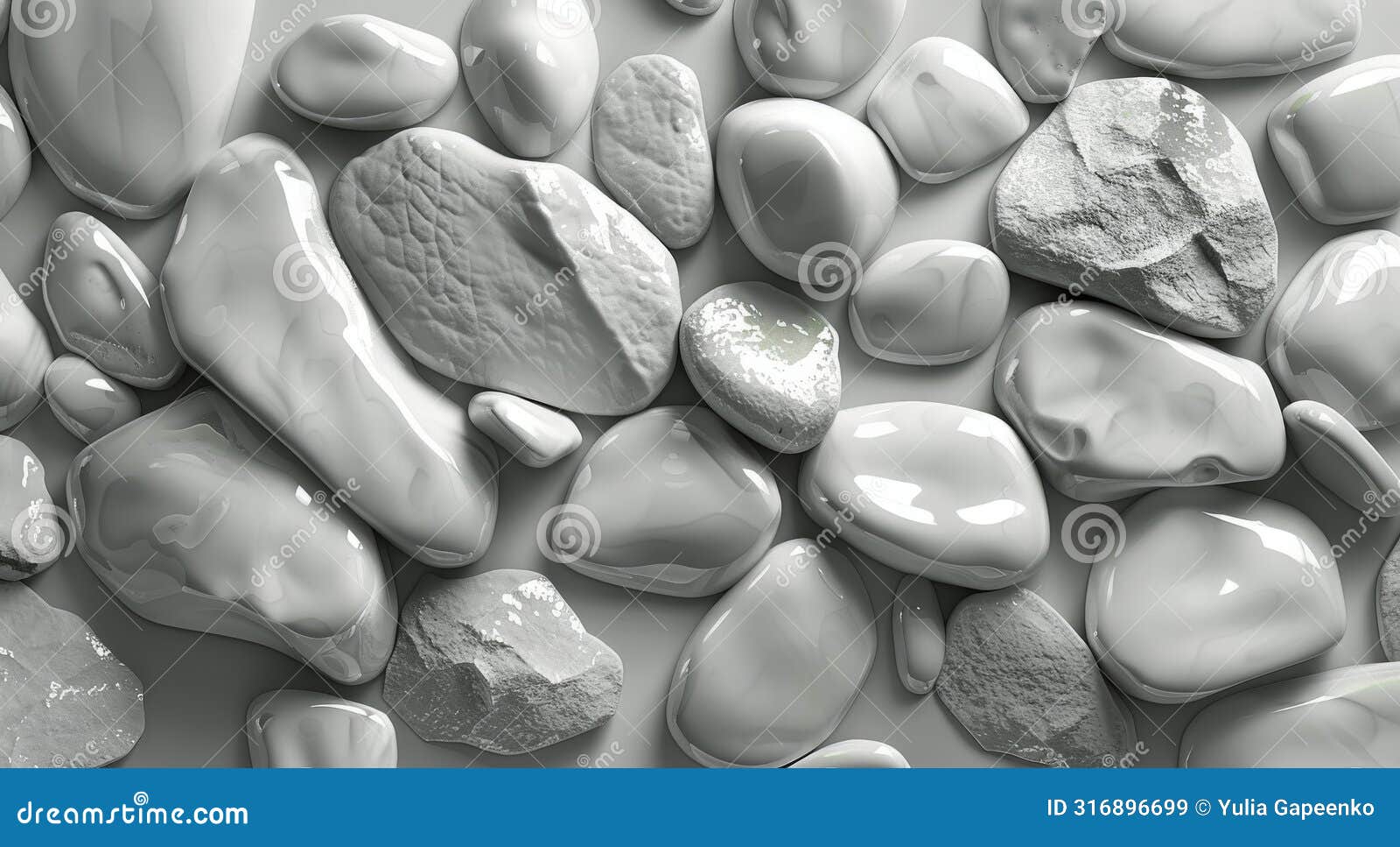 Assorted Rocks Arranged on Table Stock Image - Image of tabletop, rocks ...