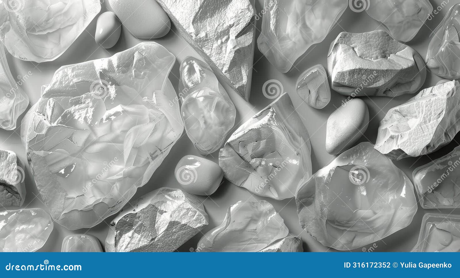 Assorted Rocks Arranged on Table Stock Photo - Image of rocks, decor ...
