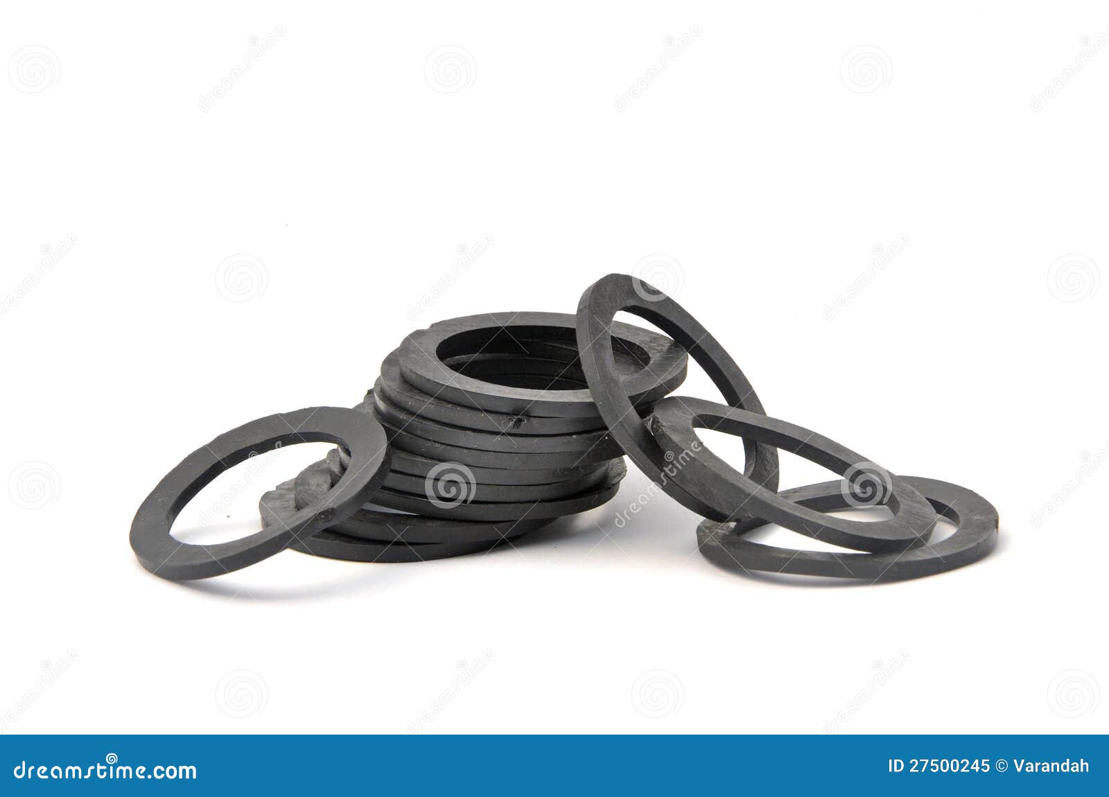 Assorted rubber O rings stock image. Image of parts, gasket - 27500245