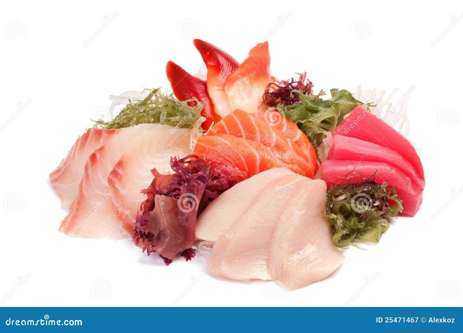 Assorted Sashimi stock image. Image of fish, maki, rice - 25471467