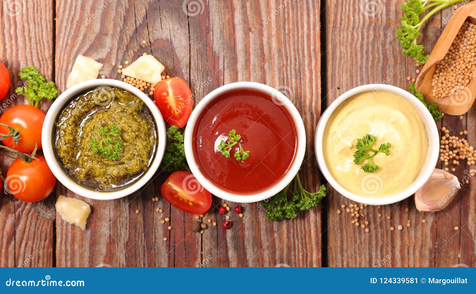 Assorted sauce stock image. Image of kitchen, sauce - 124339581