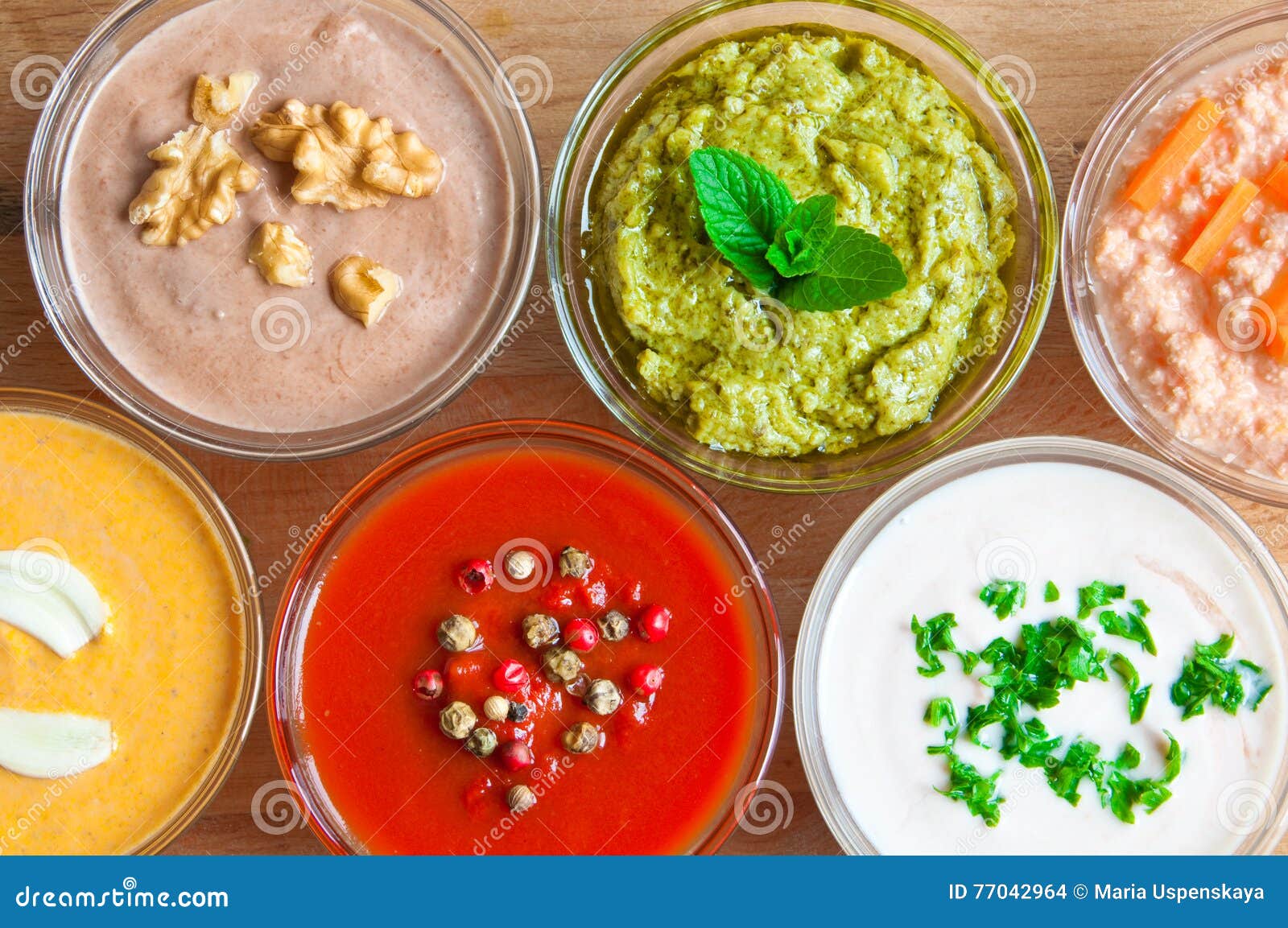 Assorted sauces stock photo. Image of cooking, delicious - 77042964