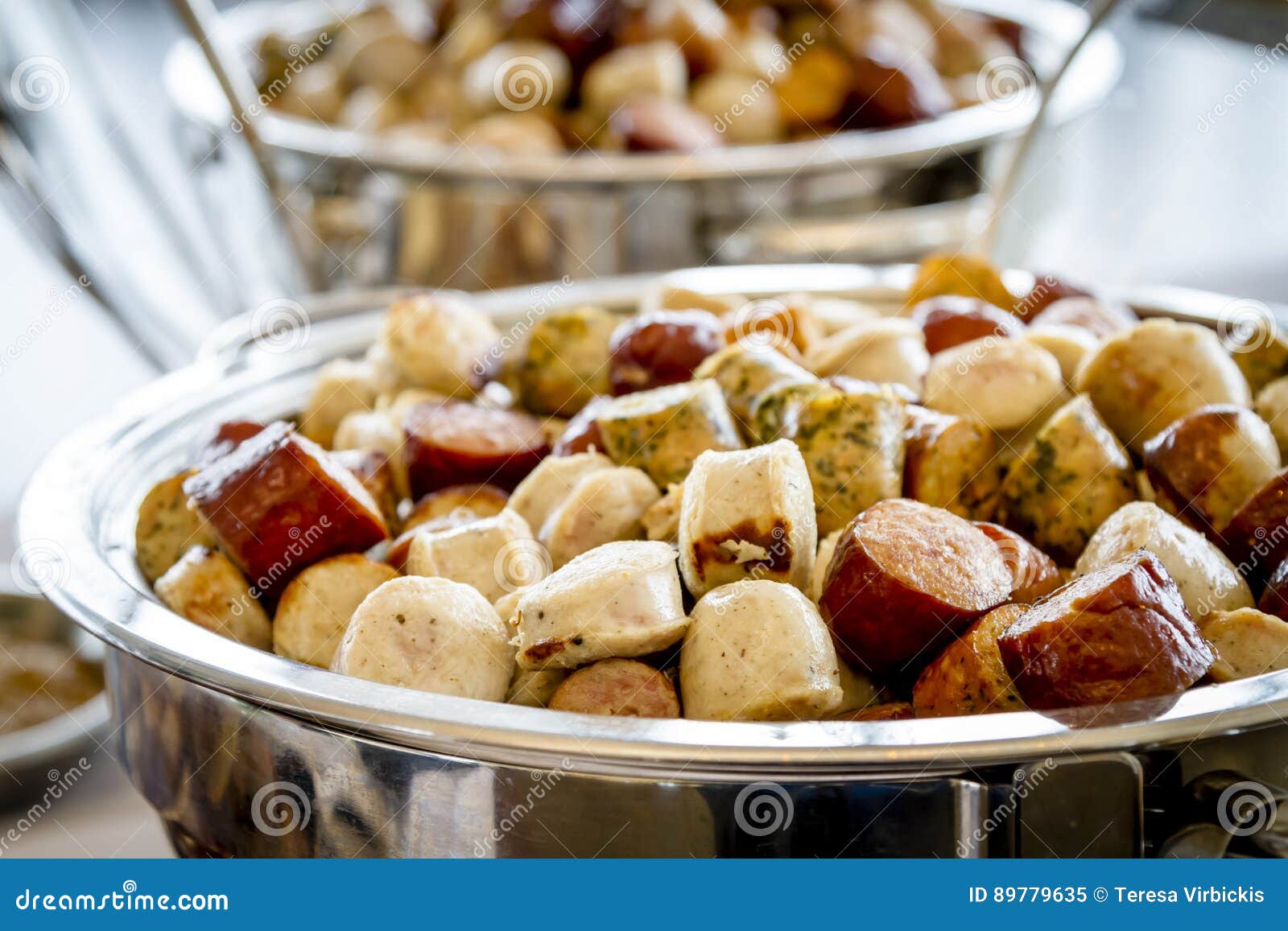 Assorted Sausage Party Bites Stock Image - Image of sausage, bites ...