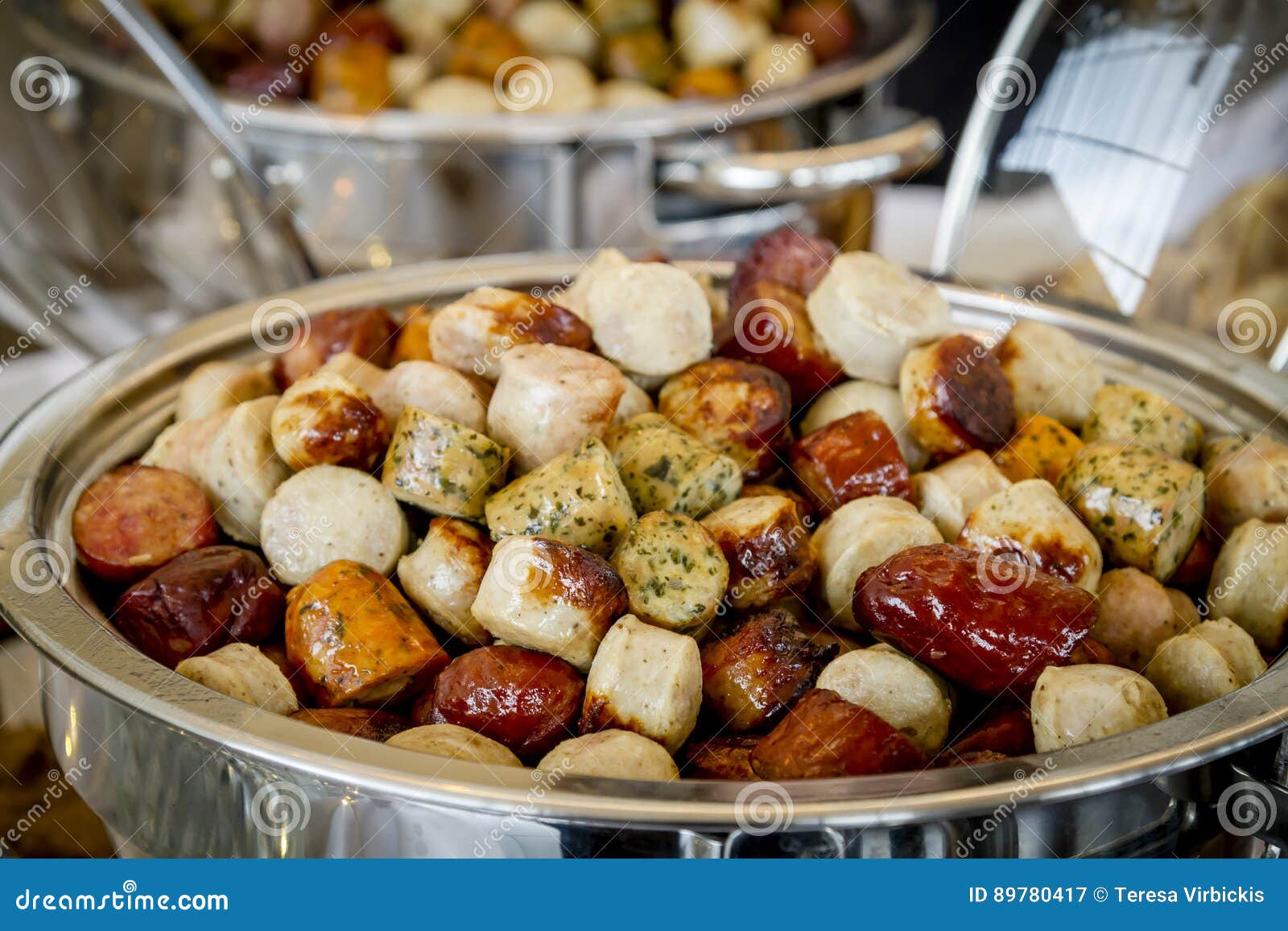 Assorted Sausage Party Bites Stock Image - Image of small, tray: 89780417