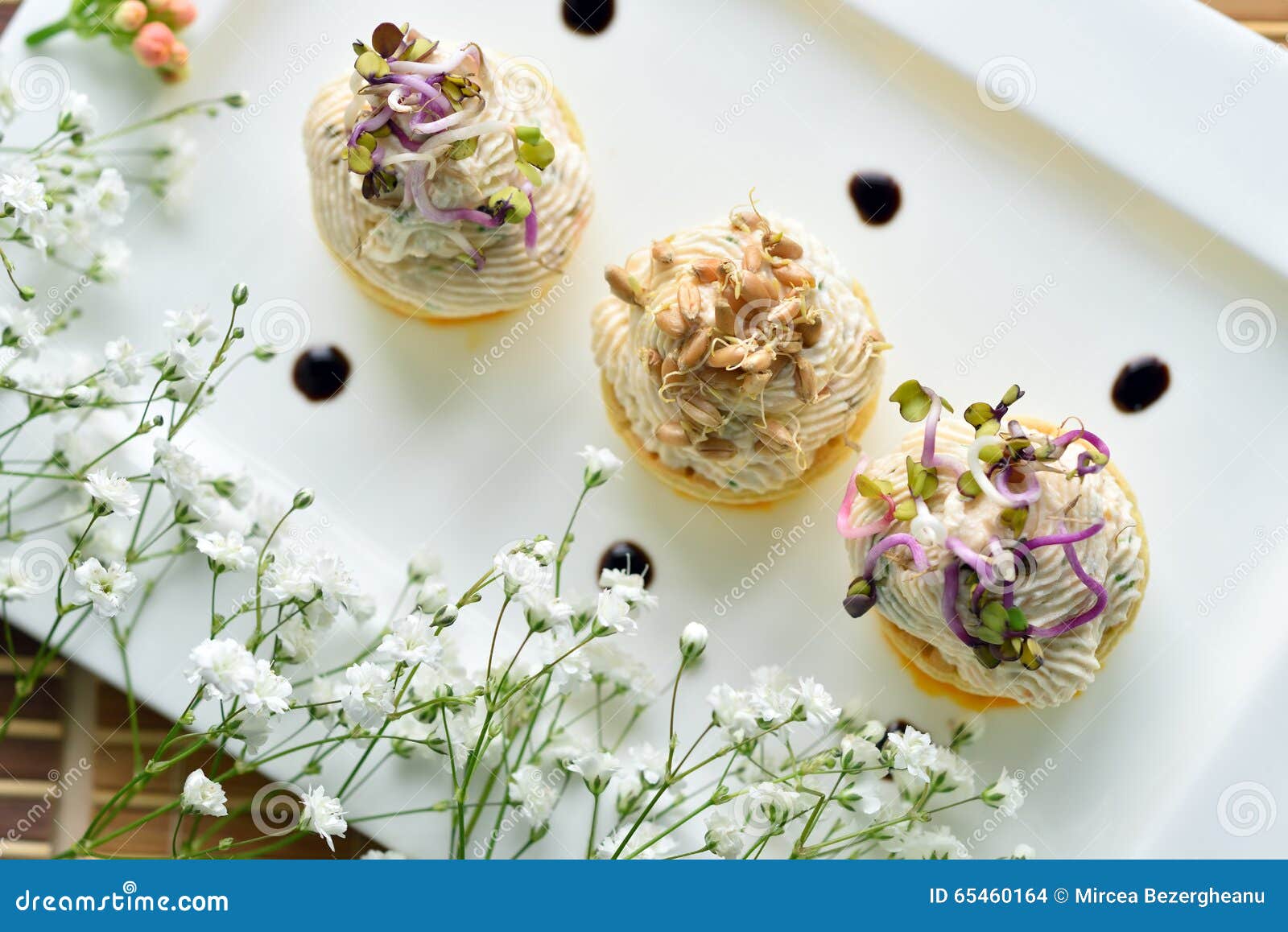 Assorted Savoury Holiday Snacks Stock Photo - Image of dill, antipasti ...