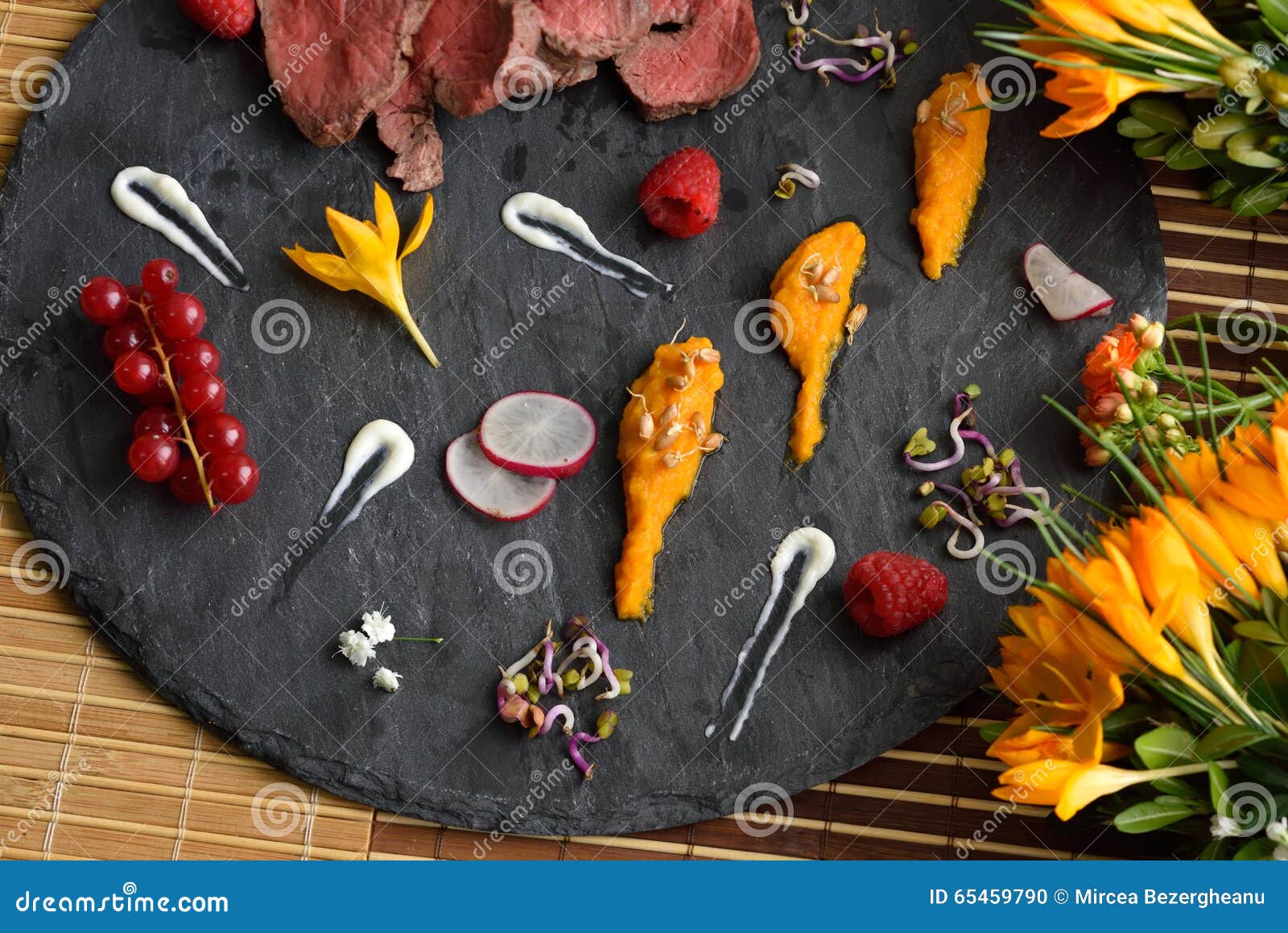 Assorted Savoury Holiday Snacks on Plate Stock Photo - Image of ...
