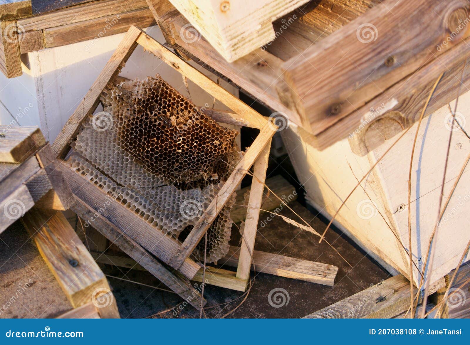 Assorted Selection of Beekeeping Paraphernalia and Some Handmade Wooden ...