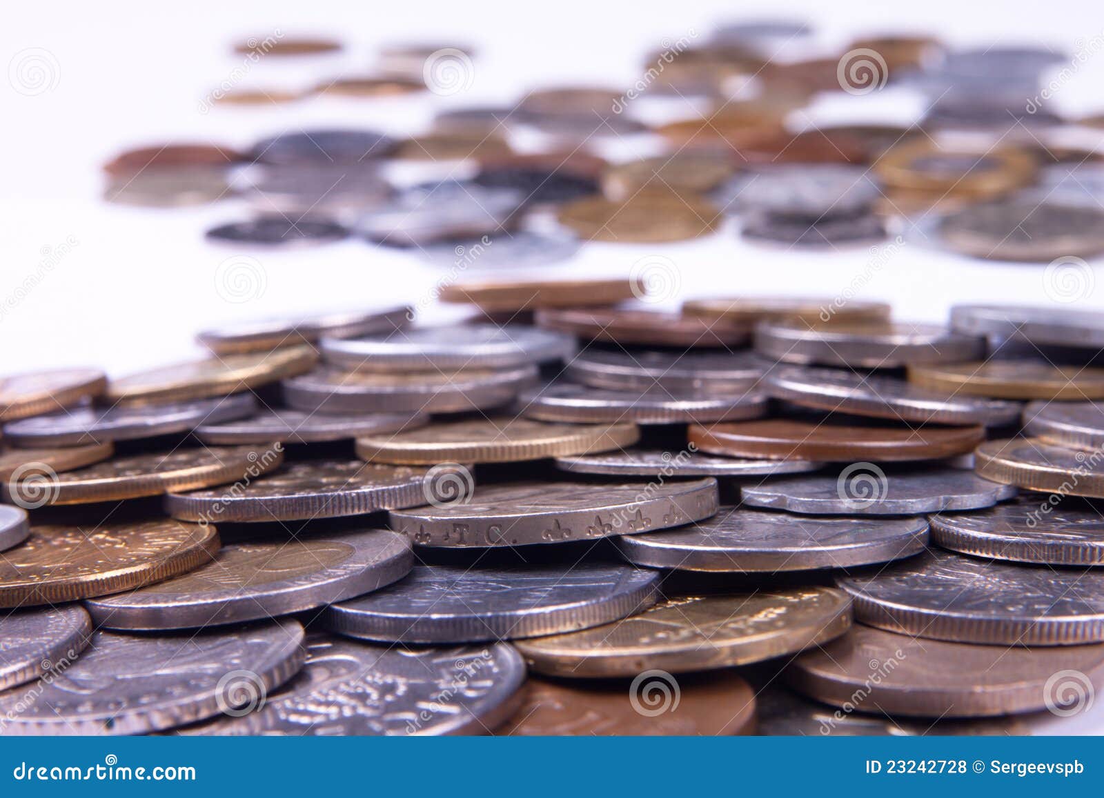 Assorted set of coins stock photo. Image of sales, money - 23242728