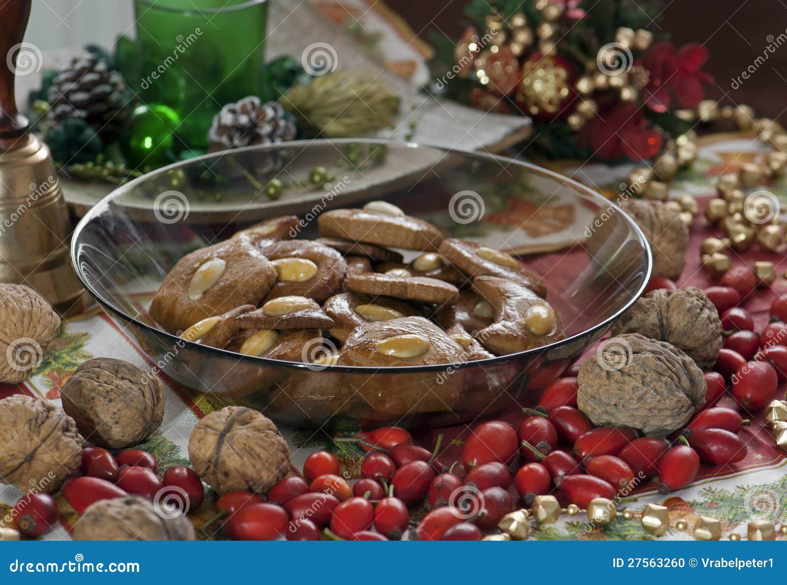 Assorted Shapes of Gingerbread Cookies Stock Photo - Image of assorted ...