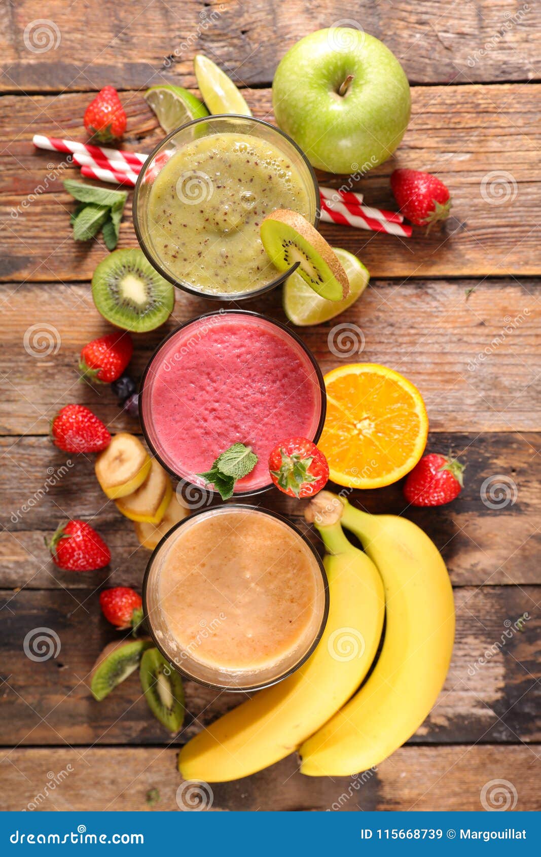 Assorted smoothie fruit stock image. Image of assorted - 115668739