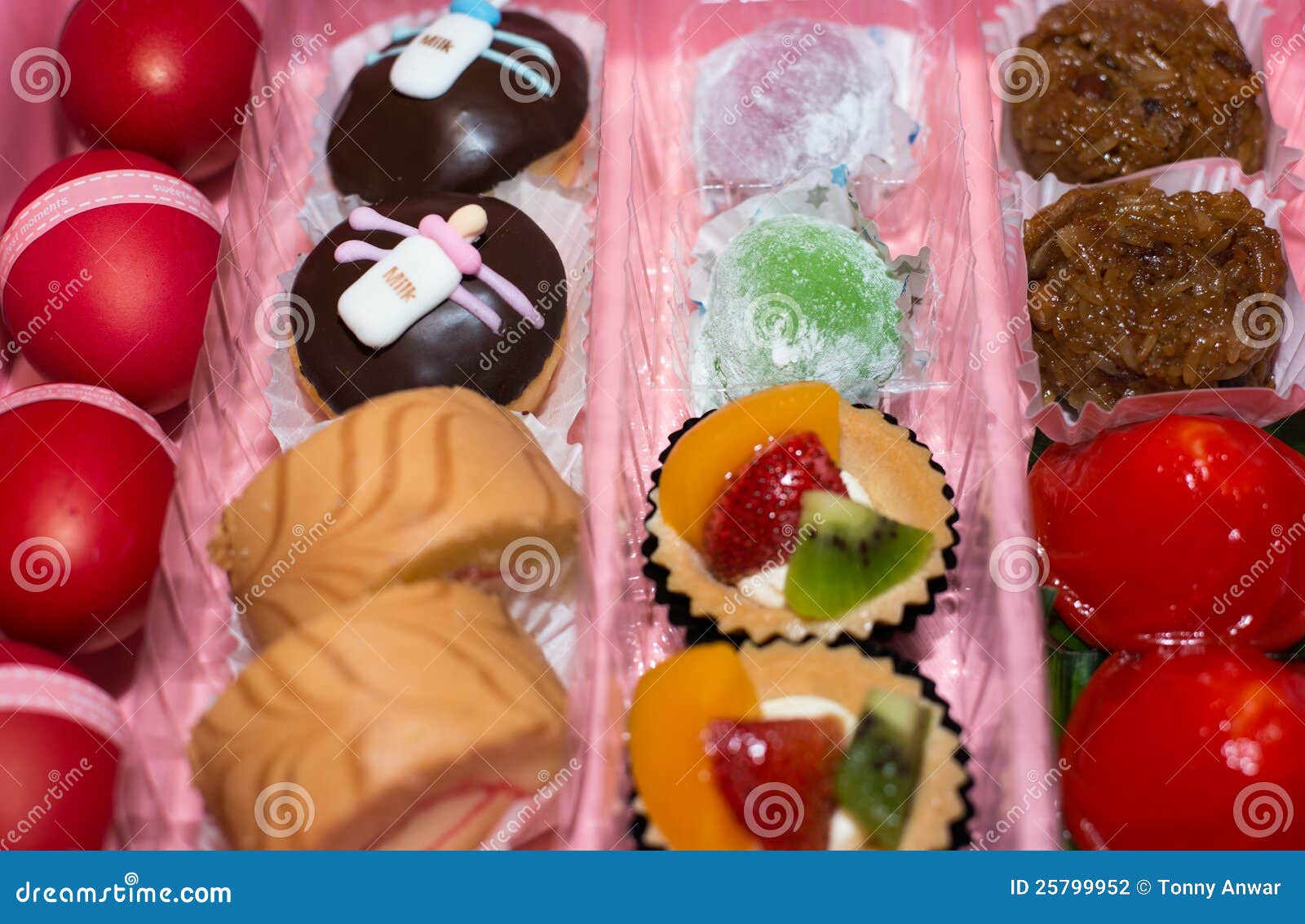Assorted Snack stock photo. Image of cake, sweet, tart - 25799952