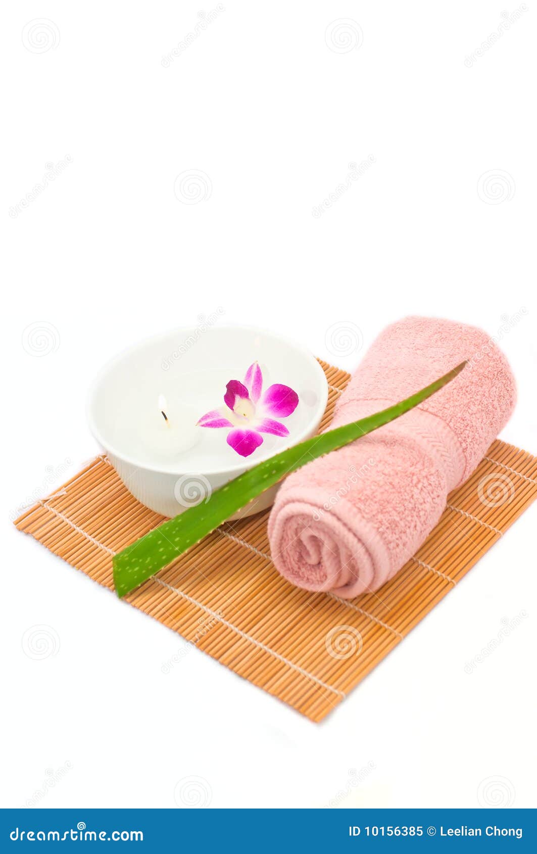 Assorted Spa Items stock image. Image of pampering, wellness - 10156385