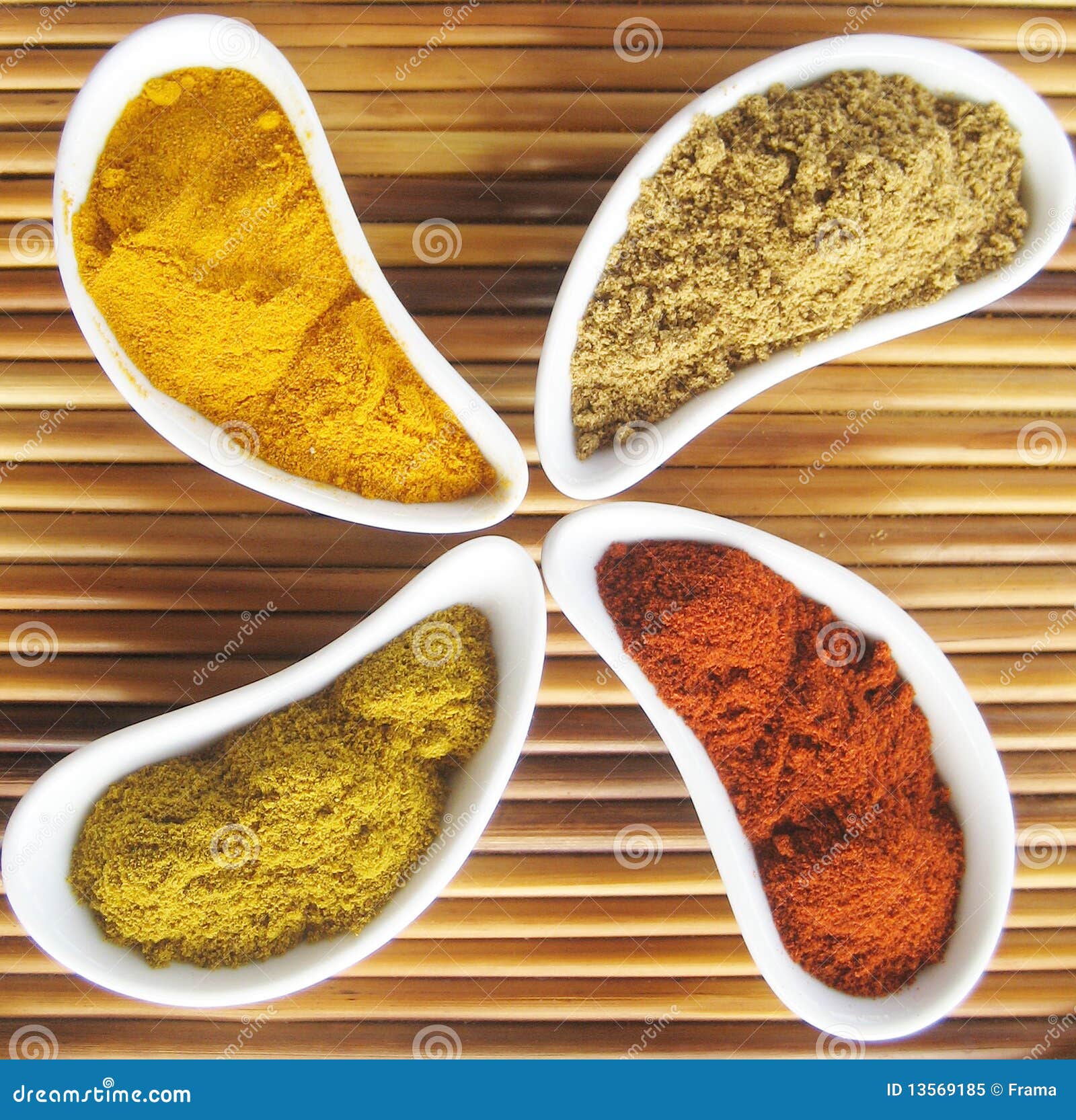 Assorted spices stock image. Image of meal, ingredient - 13569185