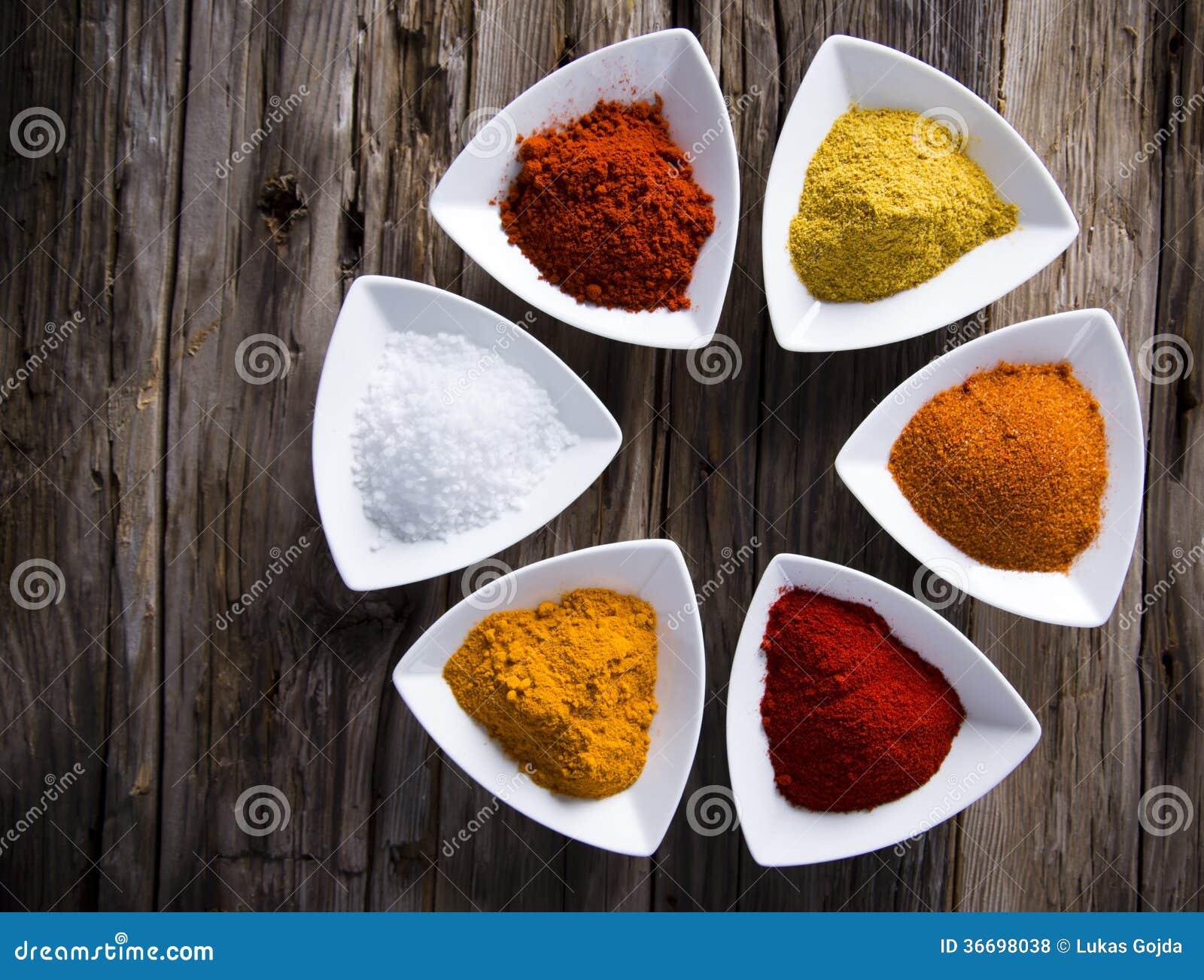 Assorted spices stock photo. Image of badian, spice, wood - 36698038