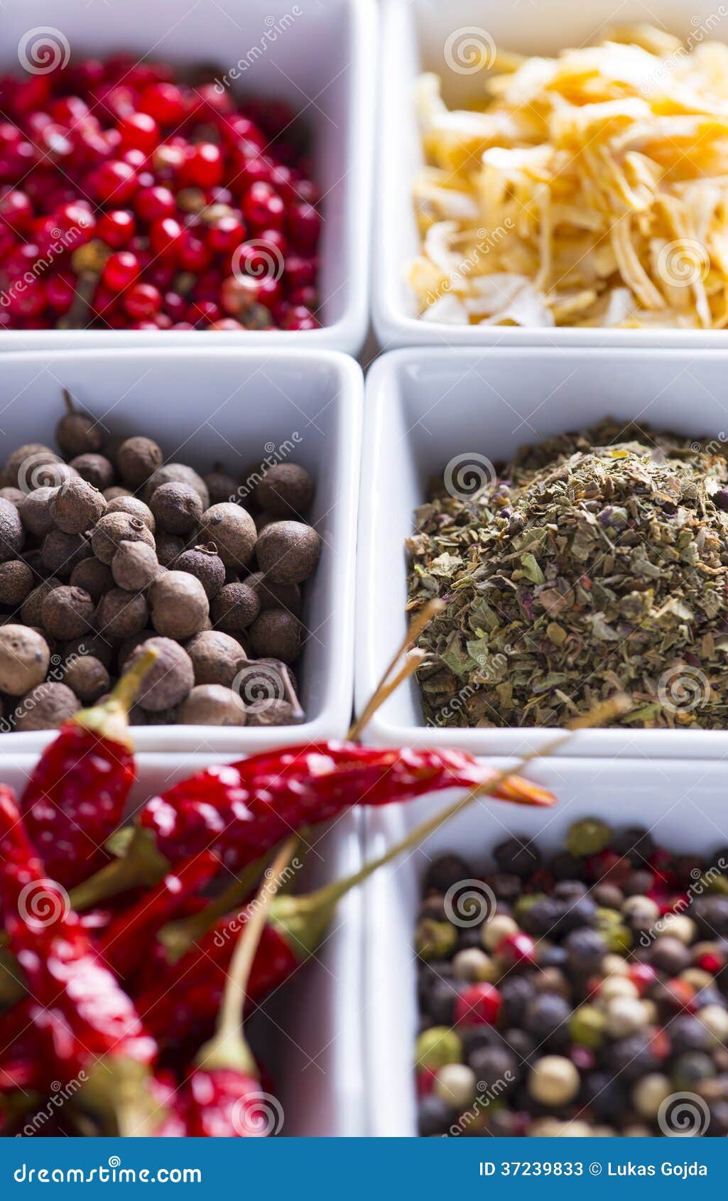 Assorted spices stock image. Image of health, badian - 37239833