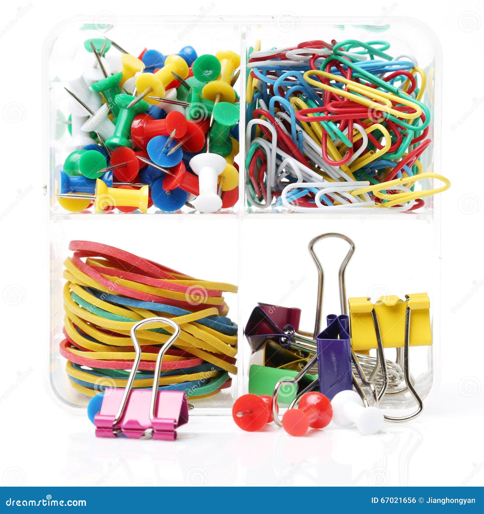 Assorted stationery stock photo. Image of case, points - 67021656