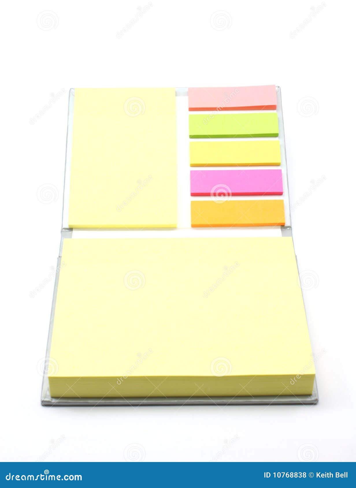 Assorted Sticky Notes stock photo. Image of reminder - 10768838