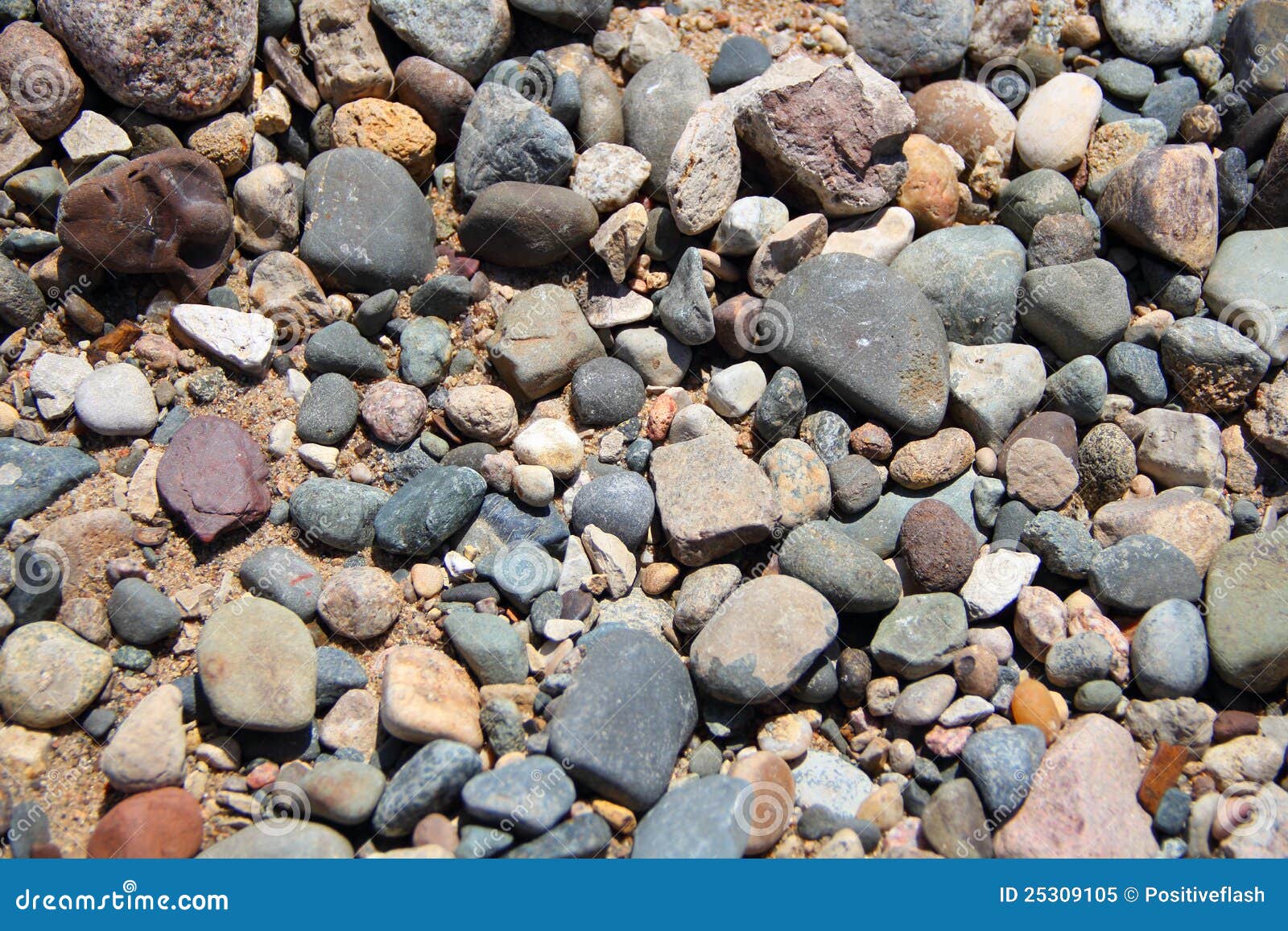Assorted stones stock image. Image of small, rocks, pebbles - 25309105