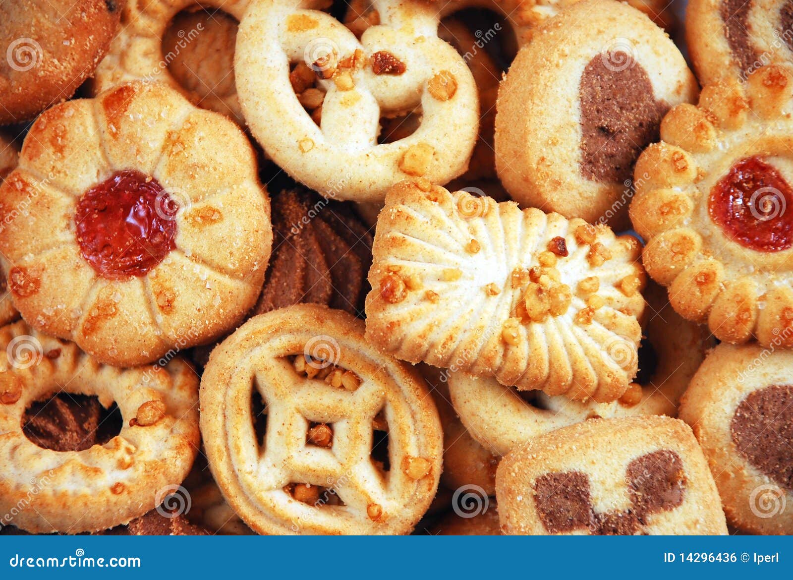 Assorted sugar cookies stock photo. Image of treat, biscuit - 14296436