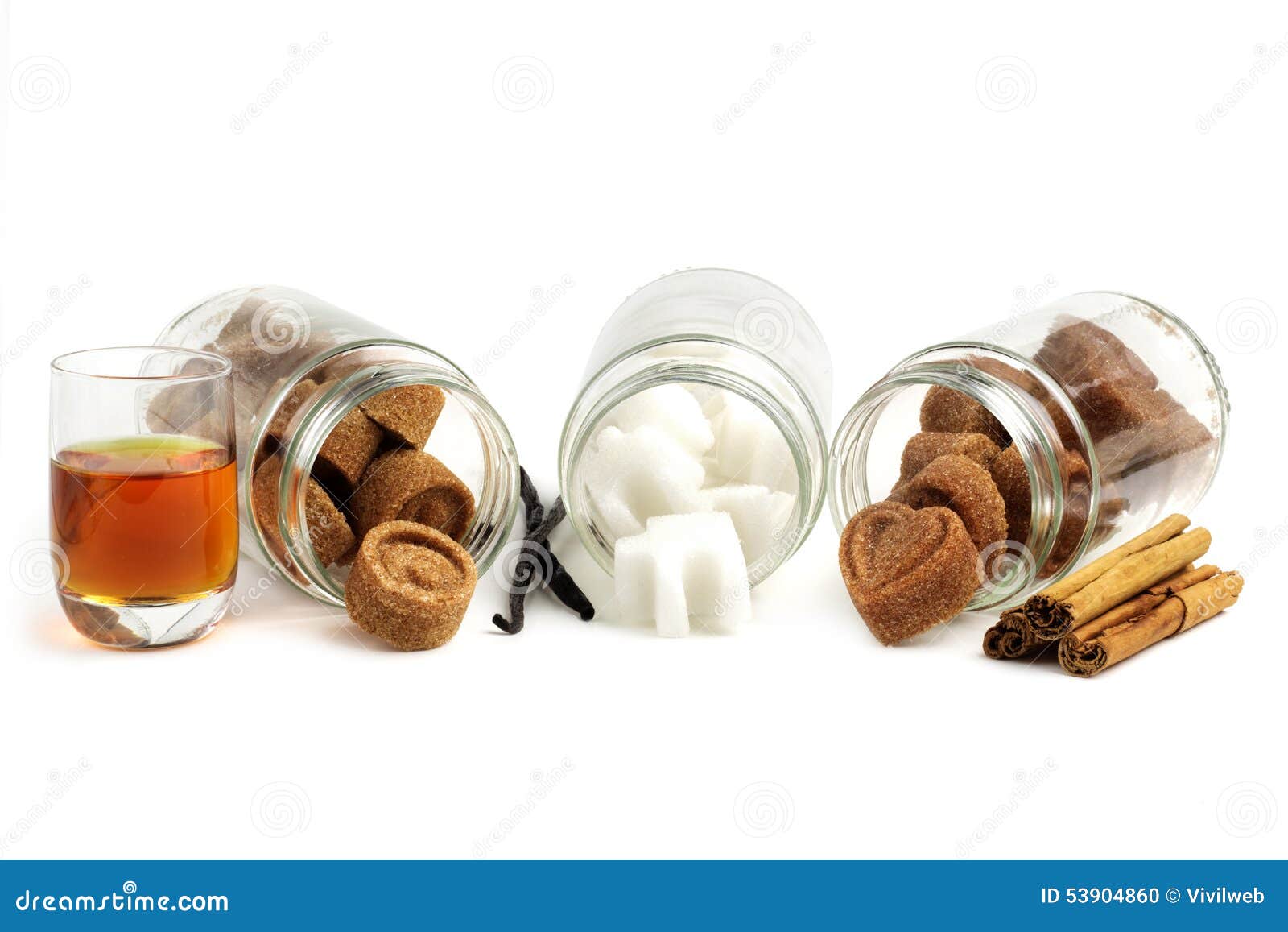 Assorted sugar cubes stock photo. Image of glass, stick - 53904860
