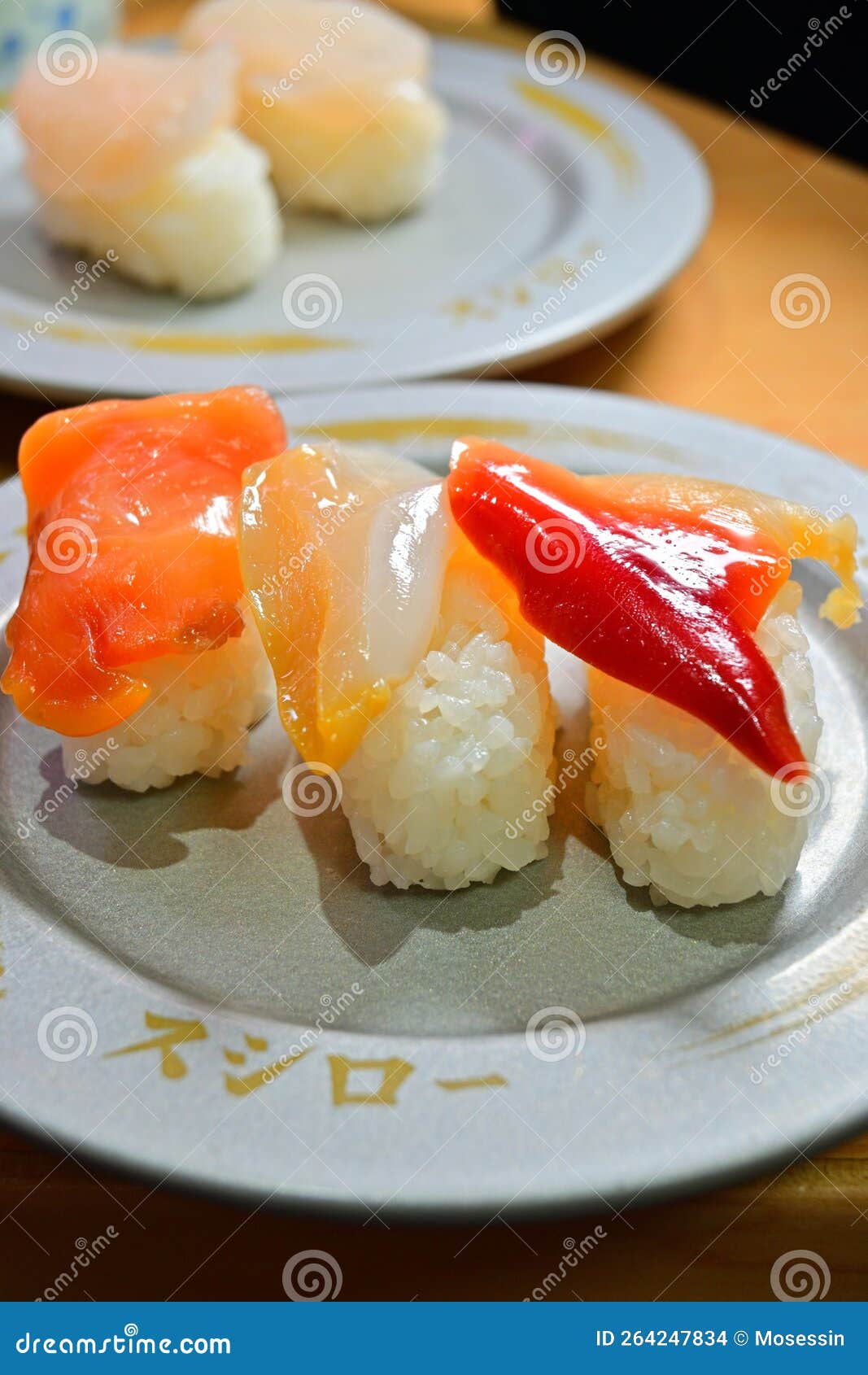 Assorted Sushi Raw Fish Platter Stock Photo - Image of escargots ...