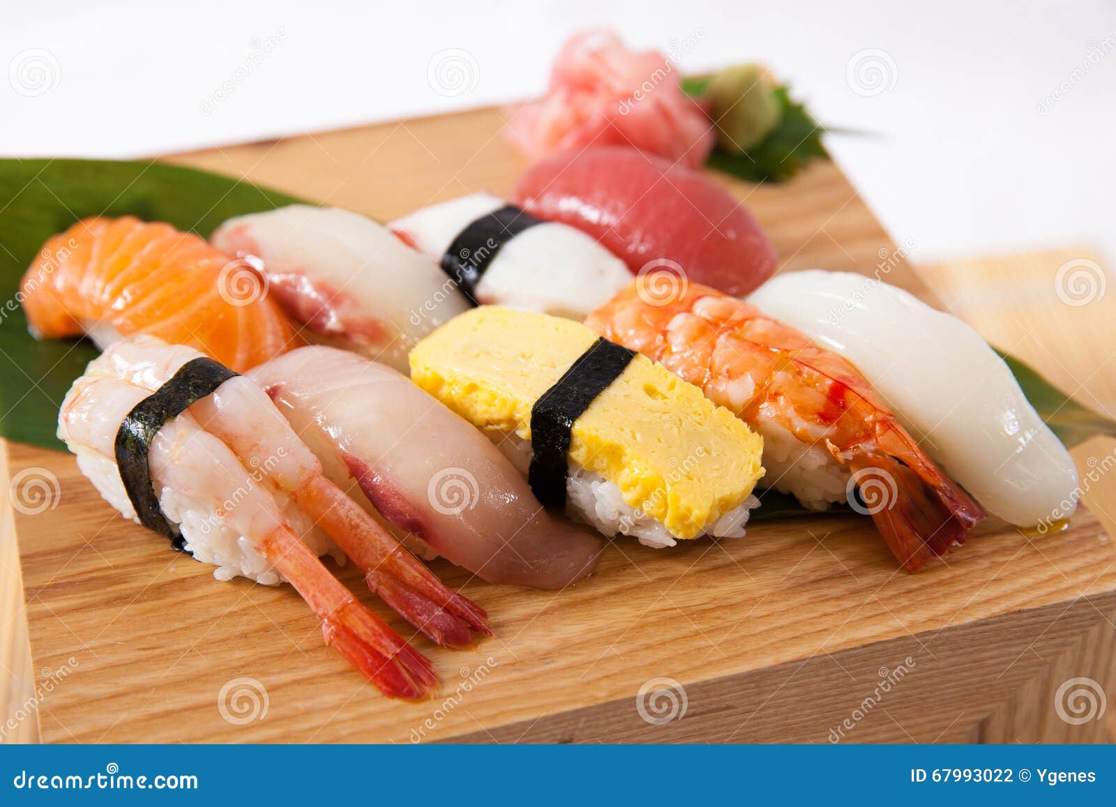 Assorted Sushi stock photo. Image of hana, chopstick - 67993022
