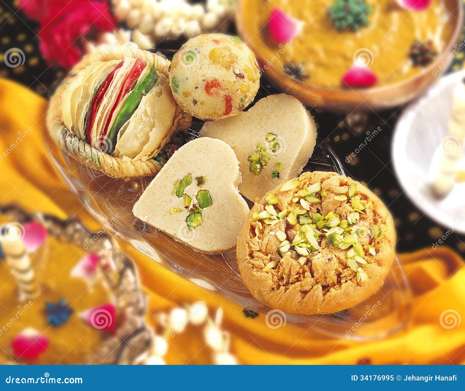 Assorted Sweet Mix stock image. Image of crispy, khaja - 34176995