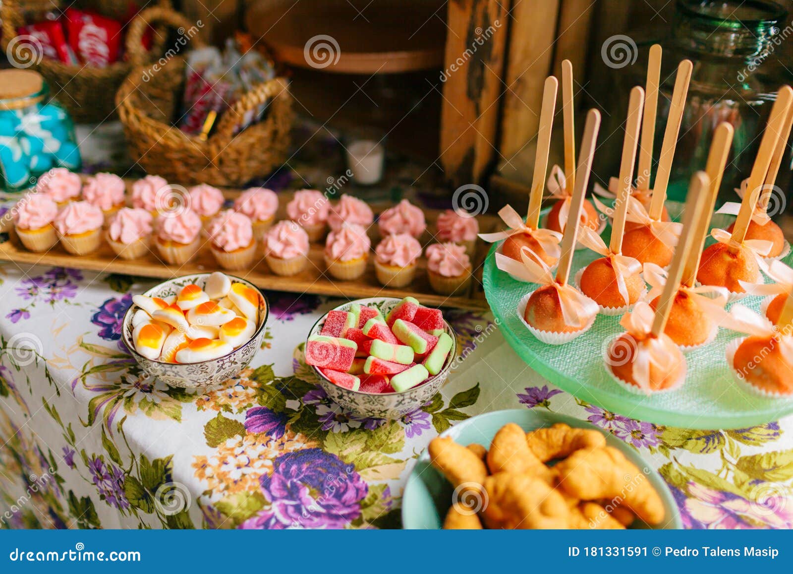Assorted Sweets in a Cocktail Party Stock Image - Image of childhood ...