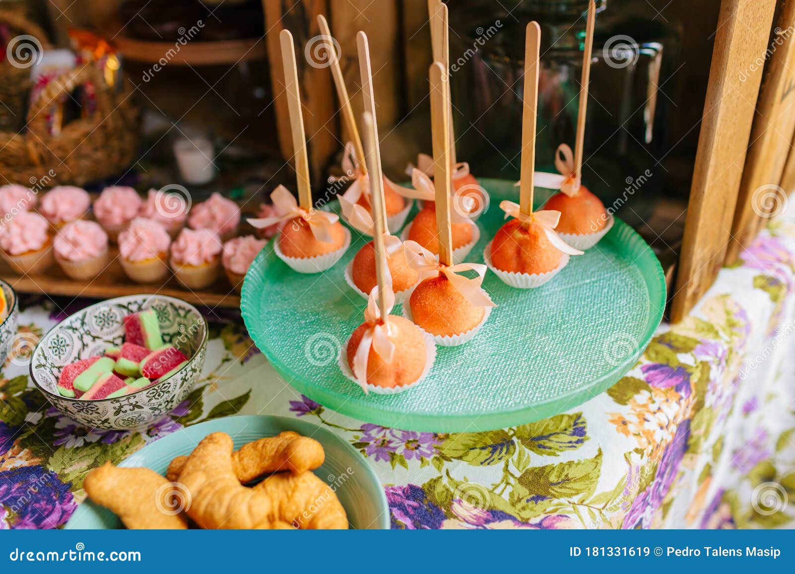 Assorted Sweets in a Cocktail Party Stock Image - Image of space ...