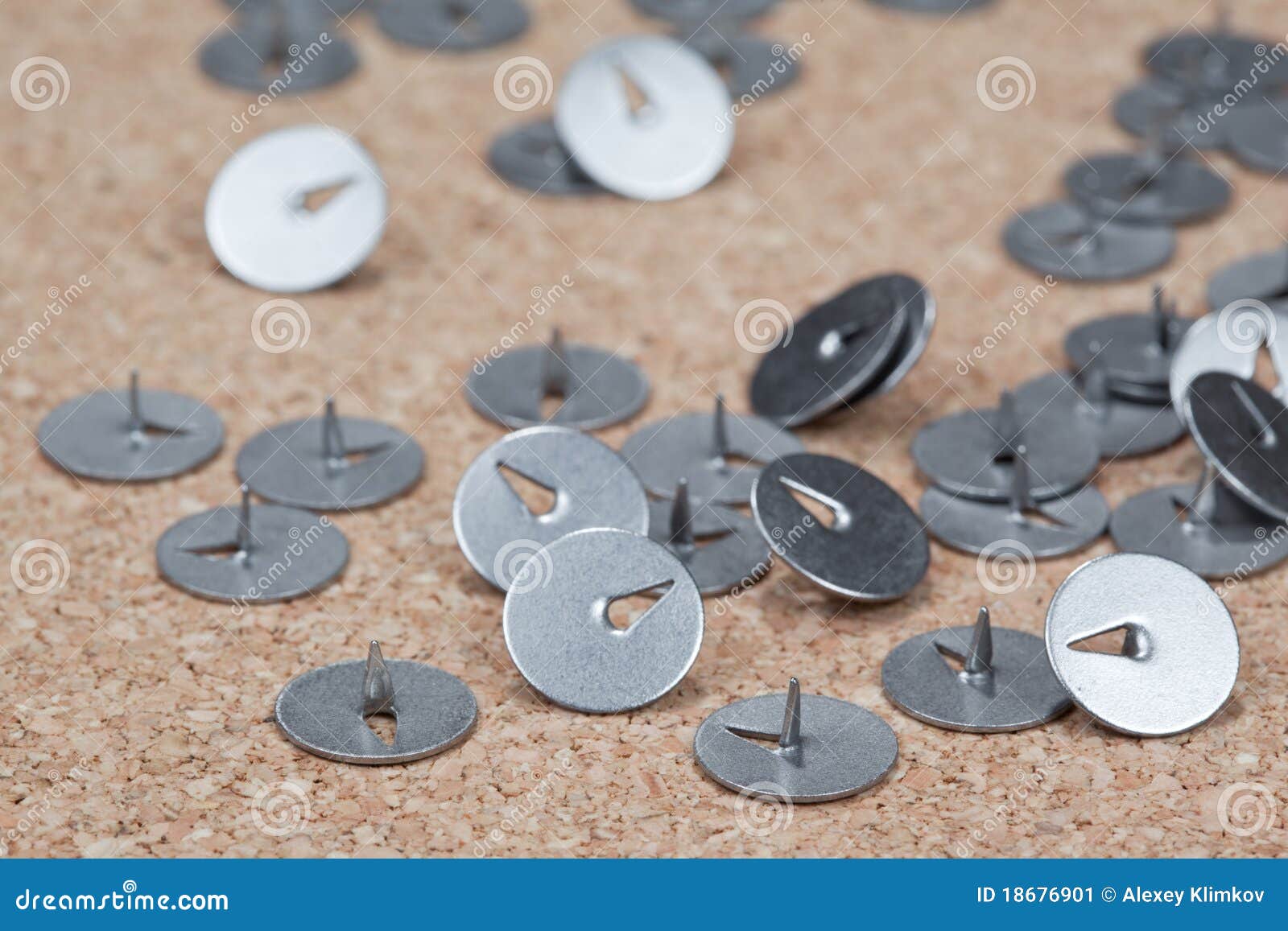 Assorted tacks stock image. Image of board, tack, tacks - 18676901