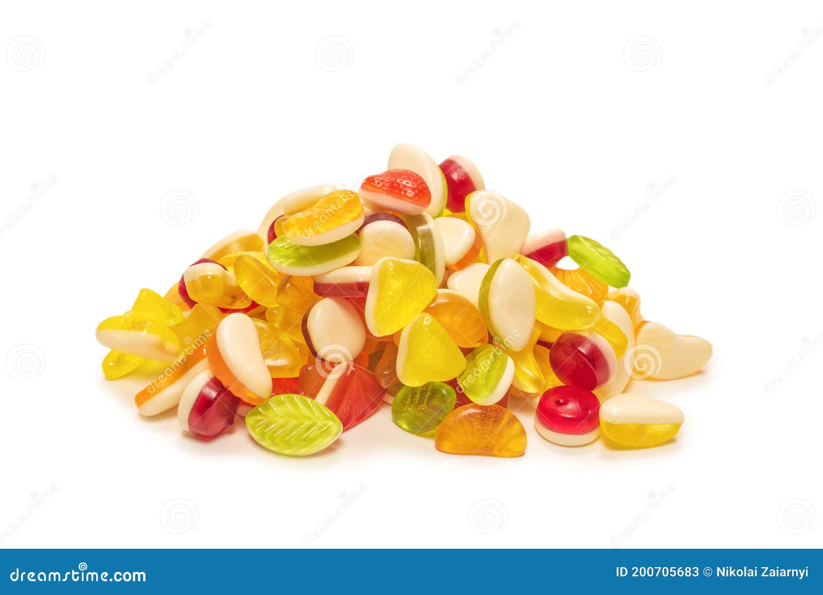 Assorted Tasty Gummy Candies Stock Image - Image of delicious, assorted ...