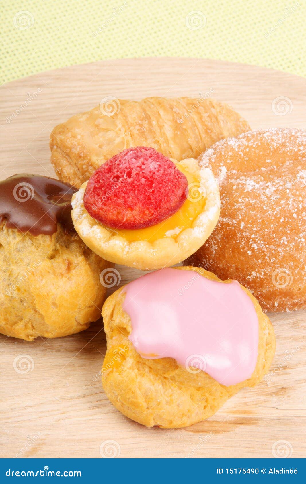 Assorted tea cakes stock photo. Image of food, frosting - 15175490