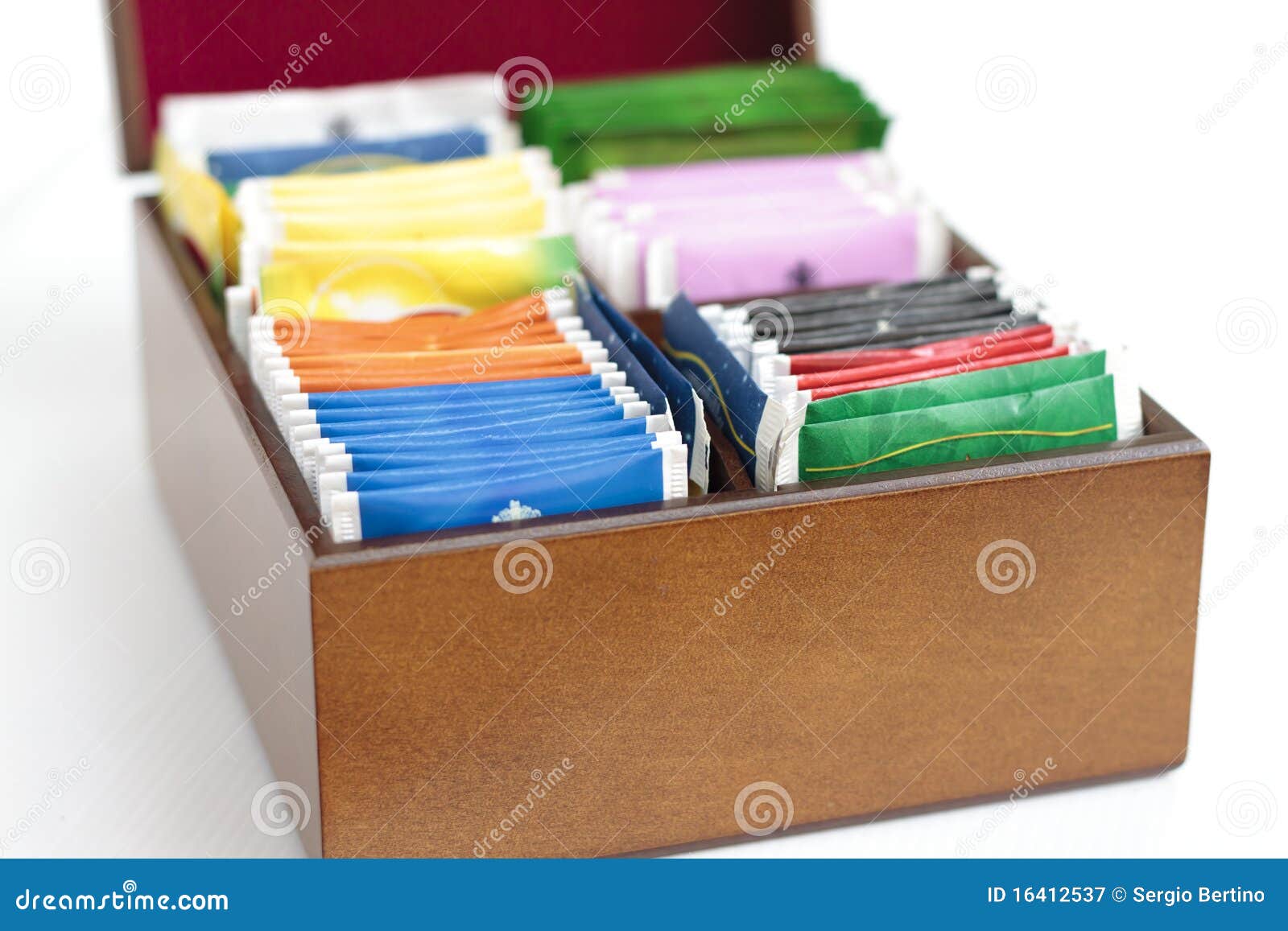 Assorted Teas stock image. Image of isolated, refreshment - 16412537