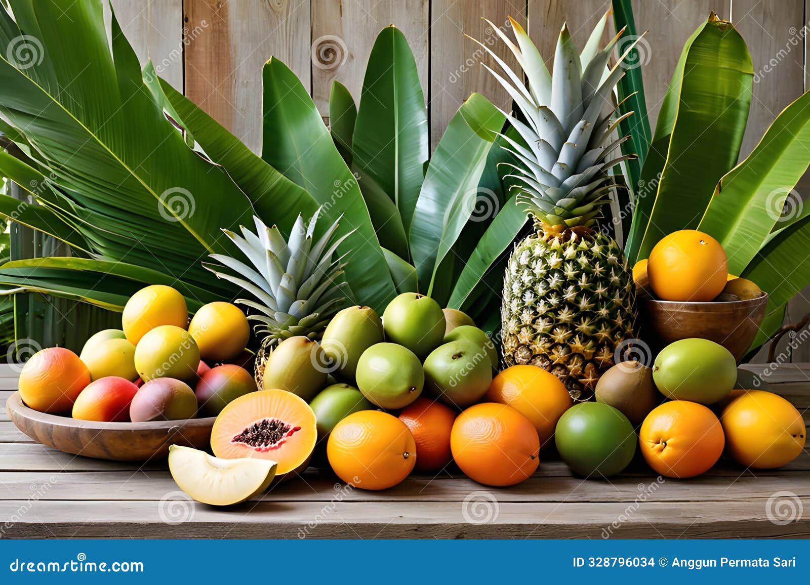 Assorted Tropical Leaves On Transparent Background Png Royalty-Free ...