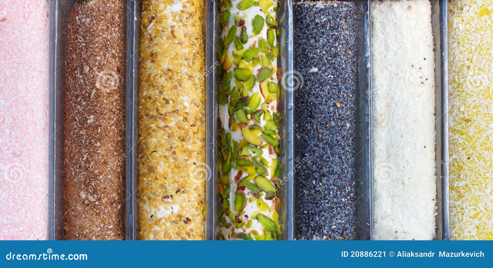 Assorted Turkish Delight Bars Stock Image - Image of authentic, pack ...