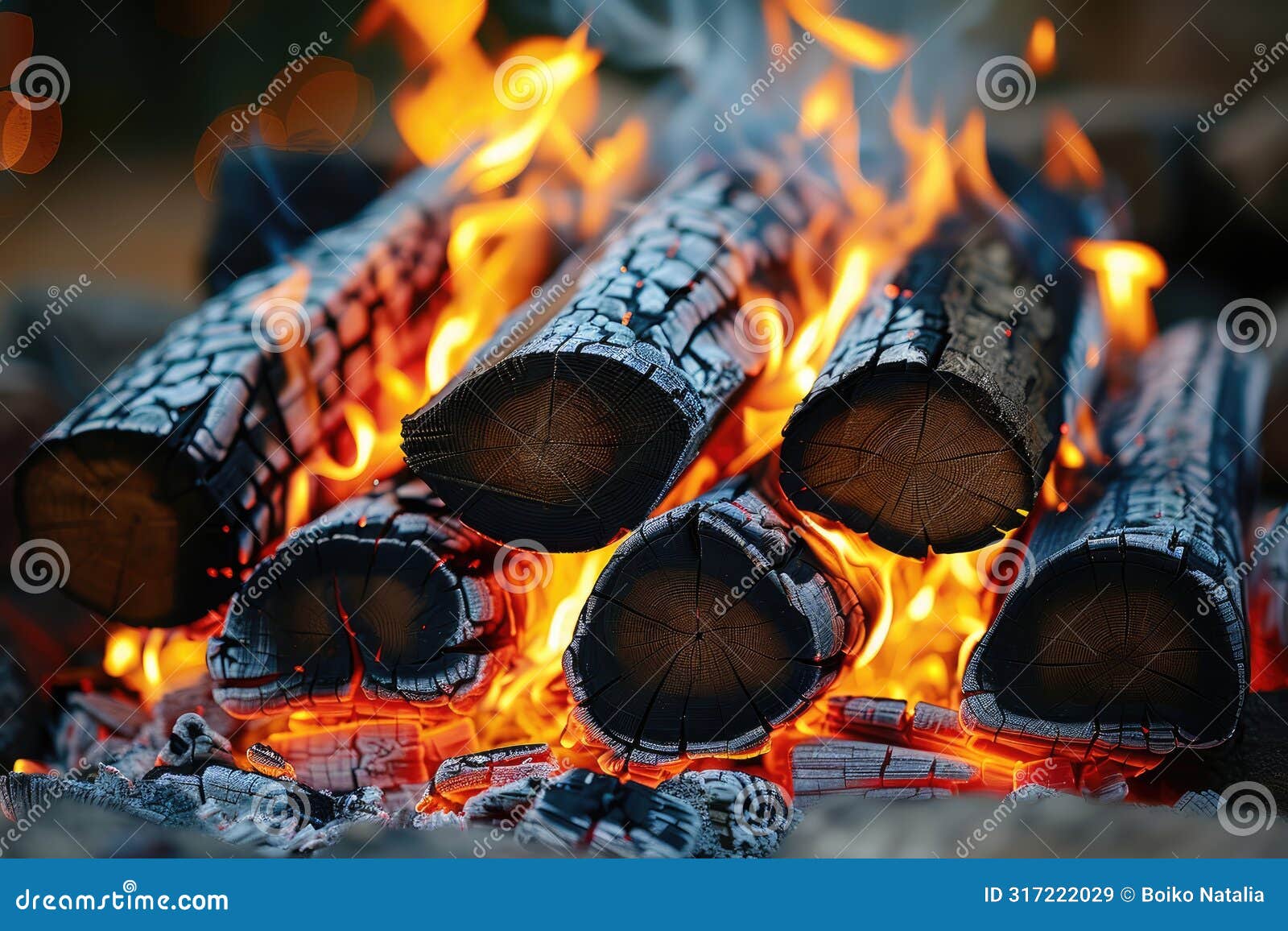 Assorted Types of Natural Biofuels for Heating in Autumn with Split ...