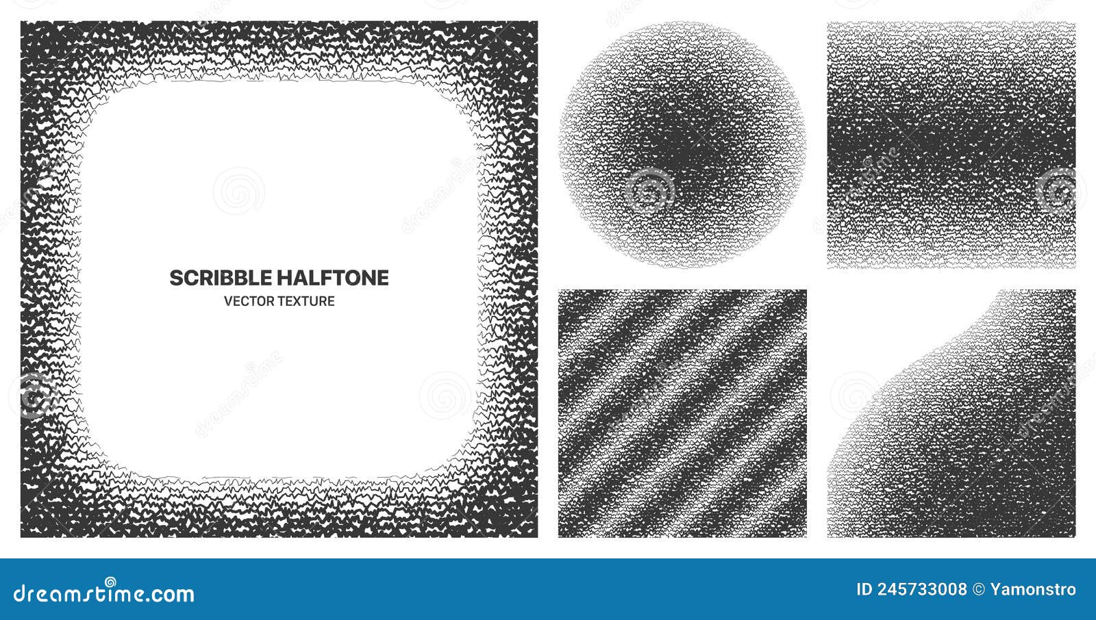 Noise Halftone Textures Set. Speckled Grunge Grain Backgrounds ...