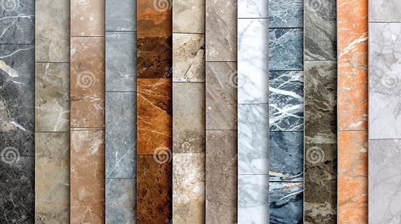 Assorted Wall Tile Samples Showcasing Diverse Textures. Design ...