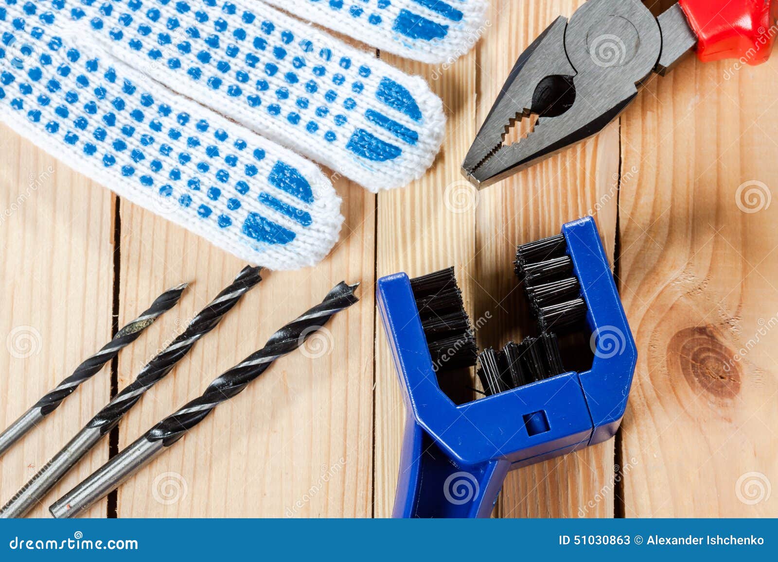 Assorted work tools stock image. Image of renovation - 51030863